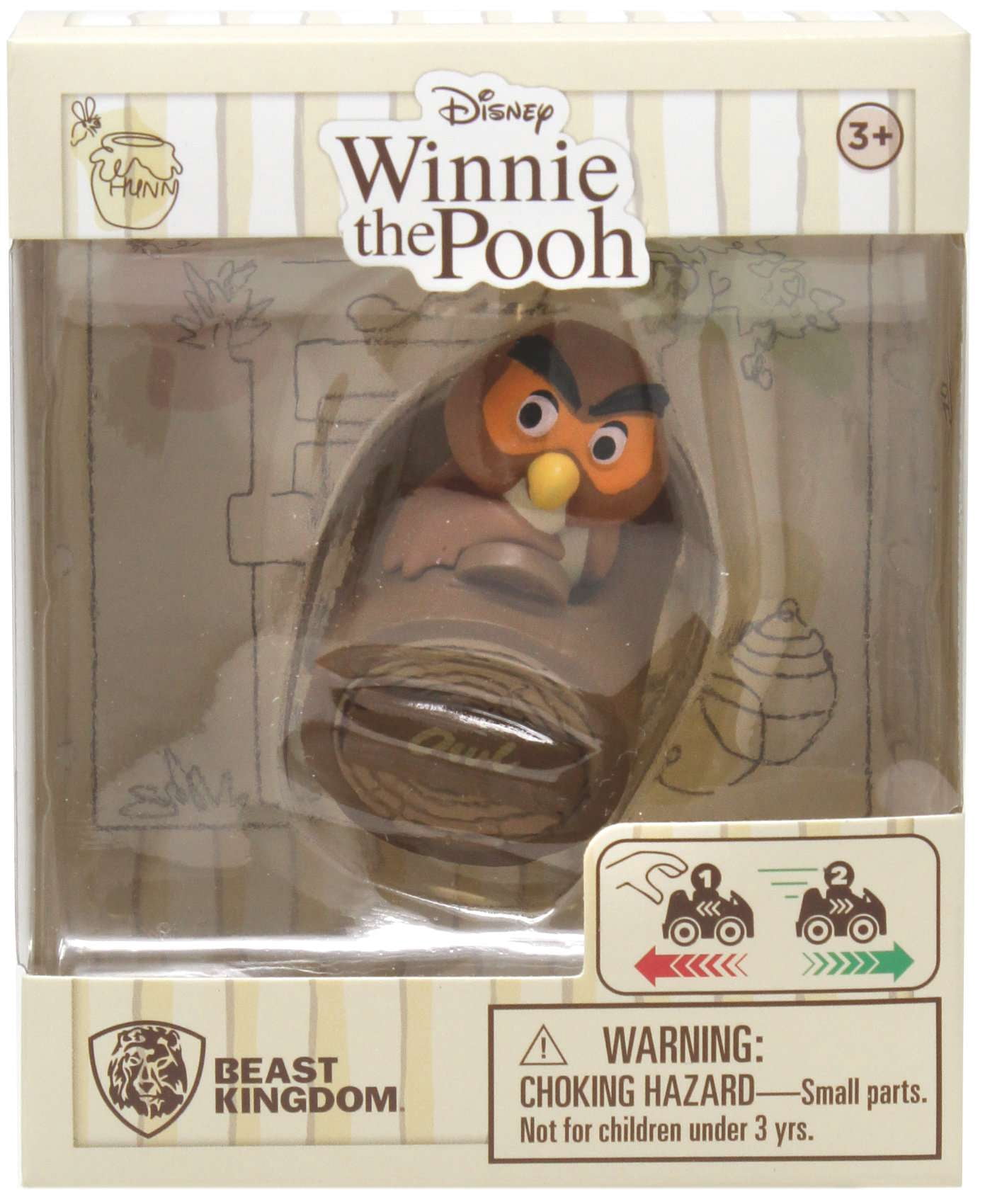 Disney Winnie the Pooh Owl Pull Back Vehicle - Walmart.com