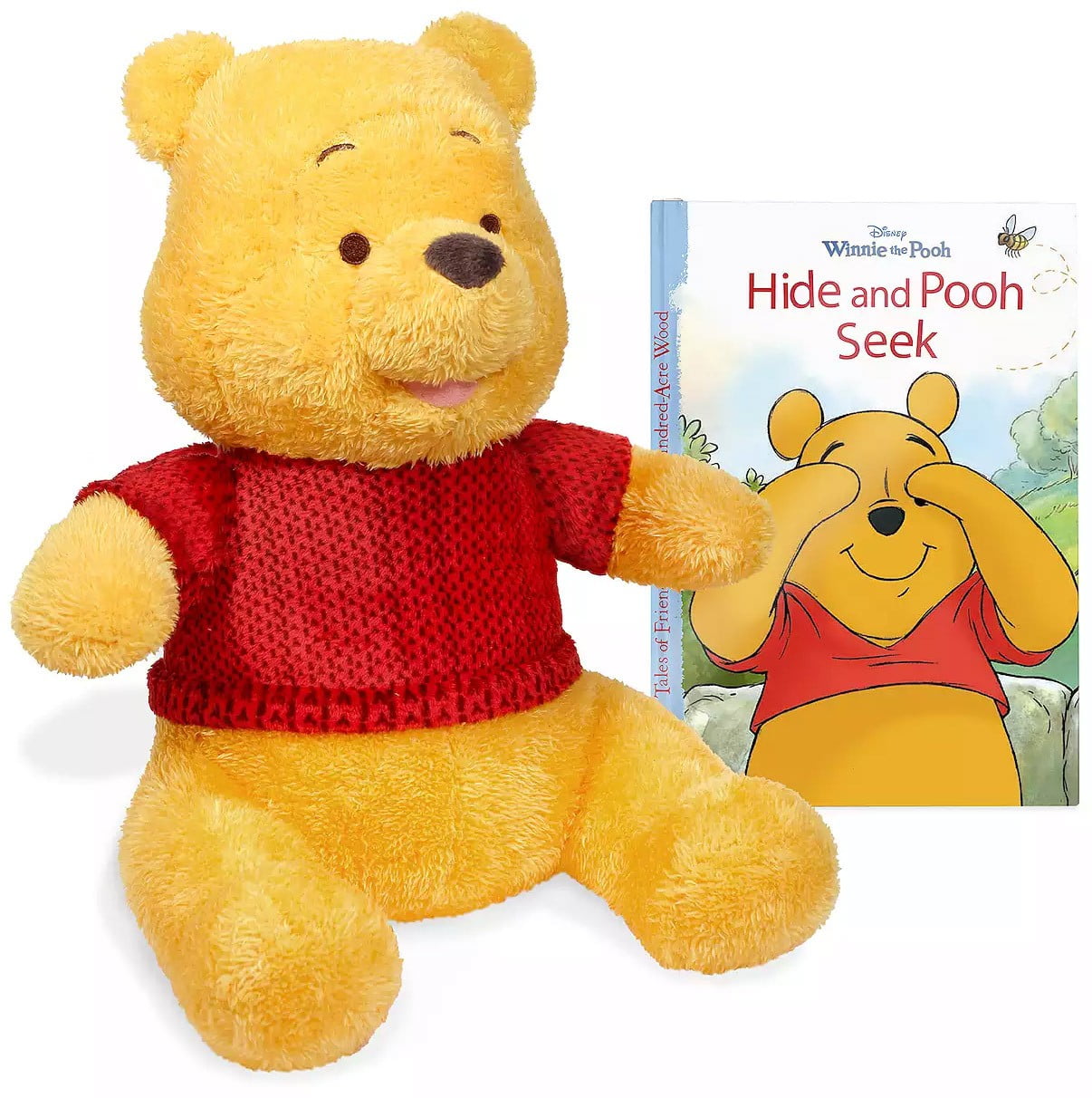 Disney Winnie the Pooh Plush & Book - Walmart.com