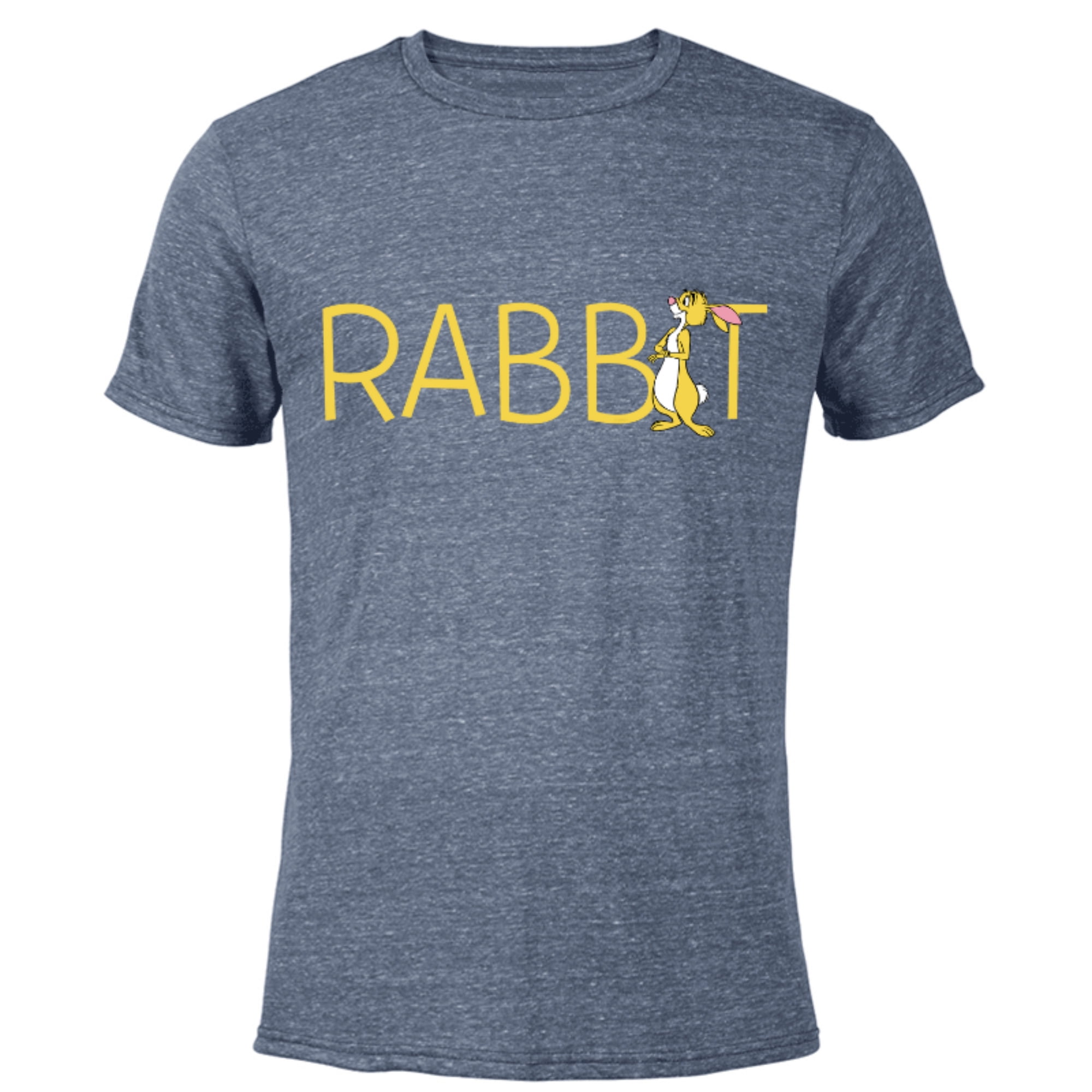 Disney Winnie the Pooh Rabbit Classic Lettering - Short Sleeve Blended ...
