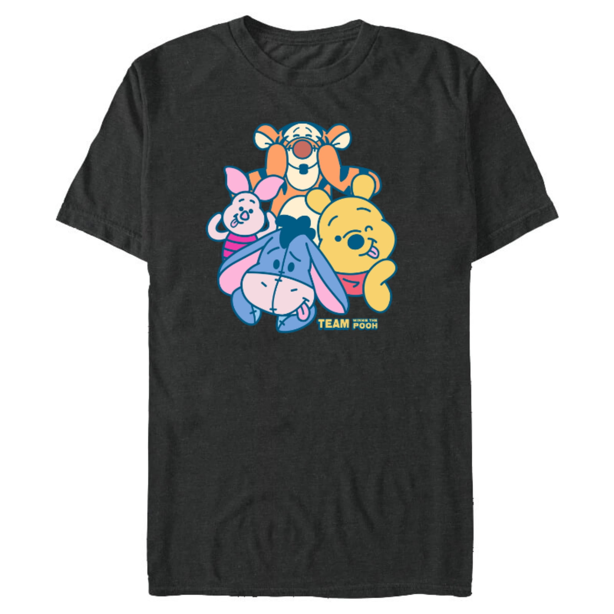 Disney Winnie the Pooh Team - Short Sleeve Blended T-Shirt for Adults ...