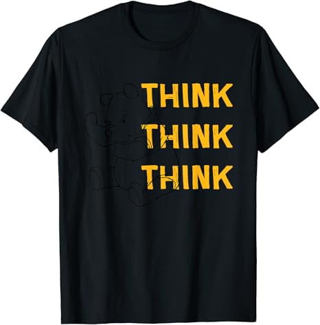 Disney Winnie the Pooh Think T-Shirt - Walmart.com