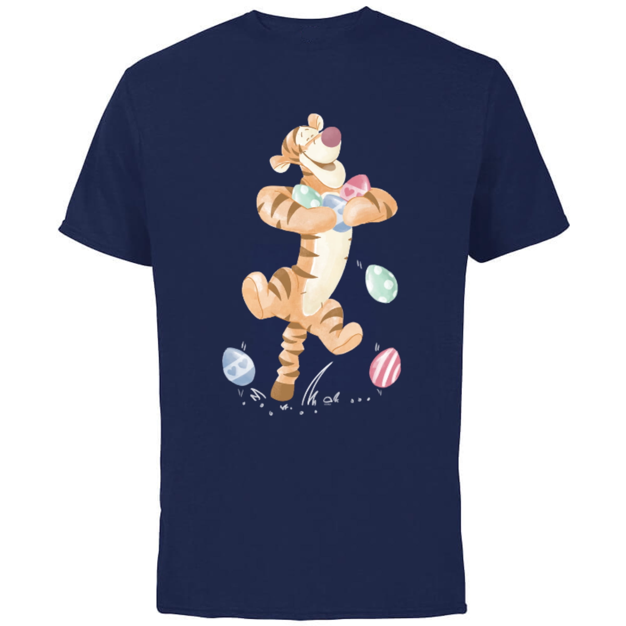 Disney Winnie the Pooh Tigger Easter Egg Bounce - Short Sleeve Cotton T ...