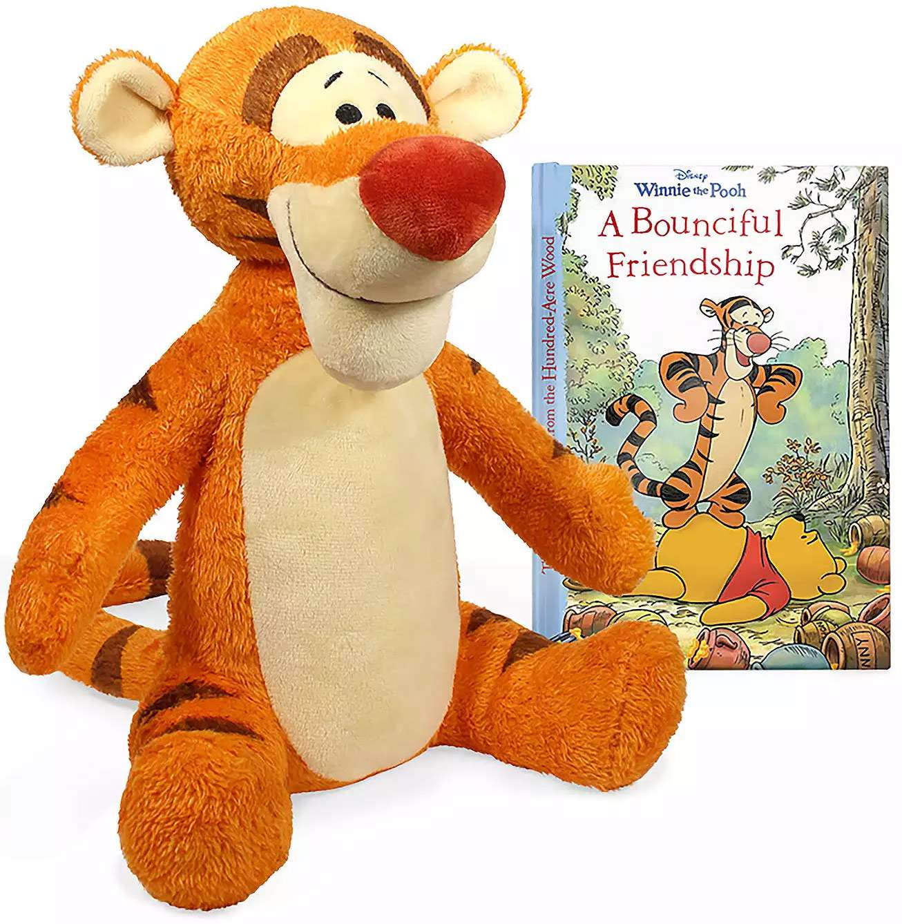 Disney Winnie the Pooh Tigger Plush & Book - Walmart.com