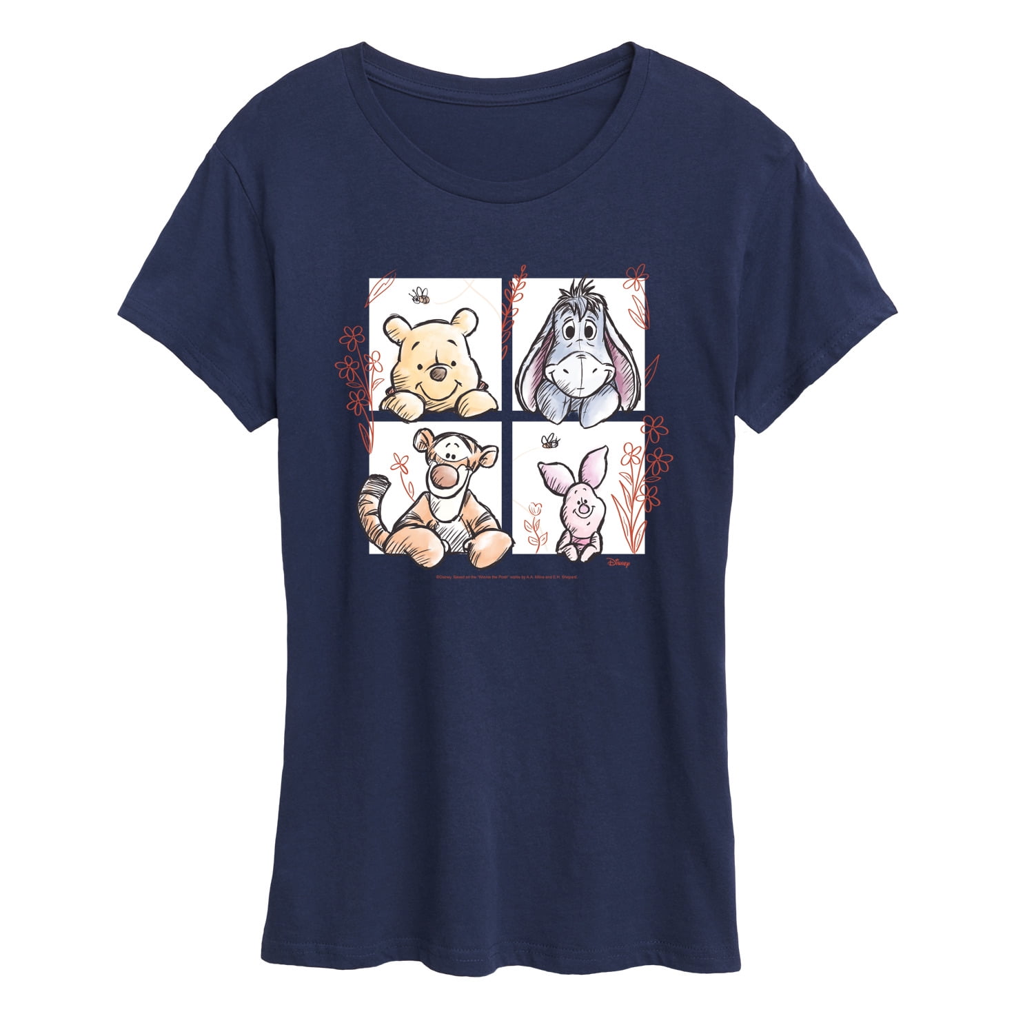 Disney - Winnie the Pooh - Winnie The Pooh Character - Women's Short ...