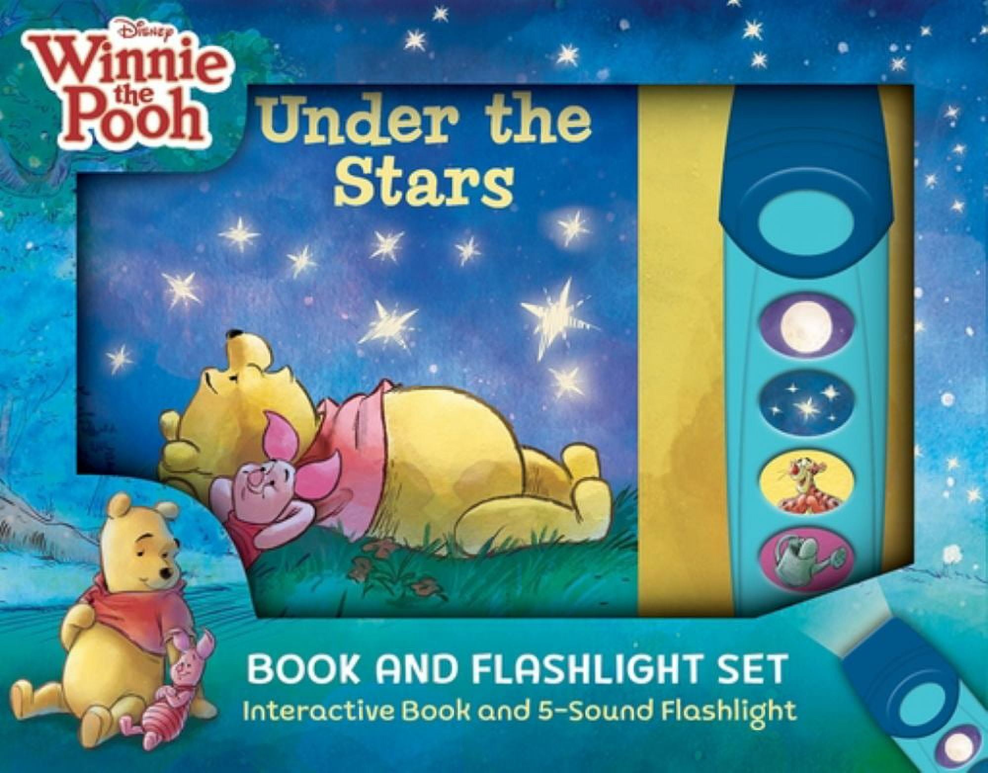 Disney Winnie the Pooh: under the Stars Book and 5-Sound Flashlight Set ...