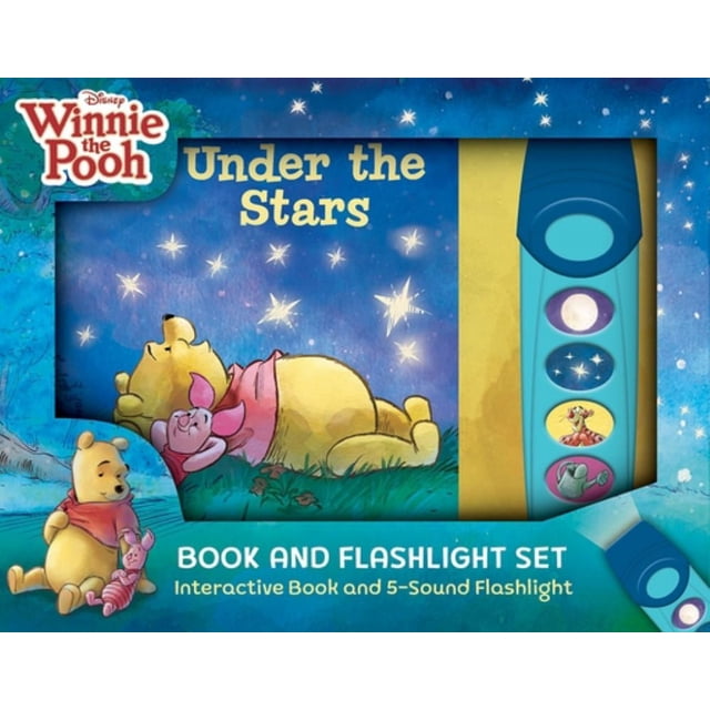 Disney Winnie the Pooh: under the Stars Book and 5-Sound Flashlight Set ...