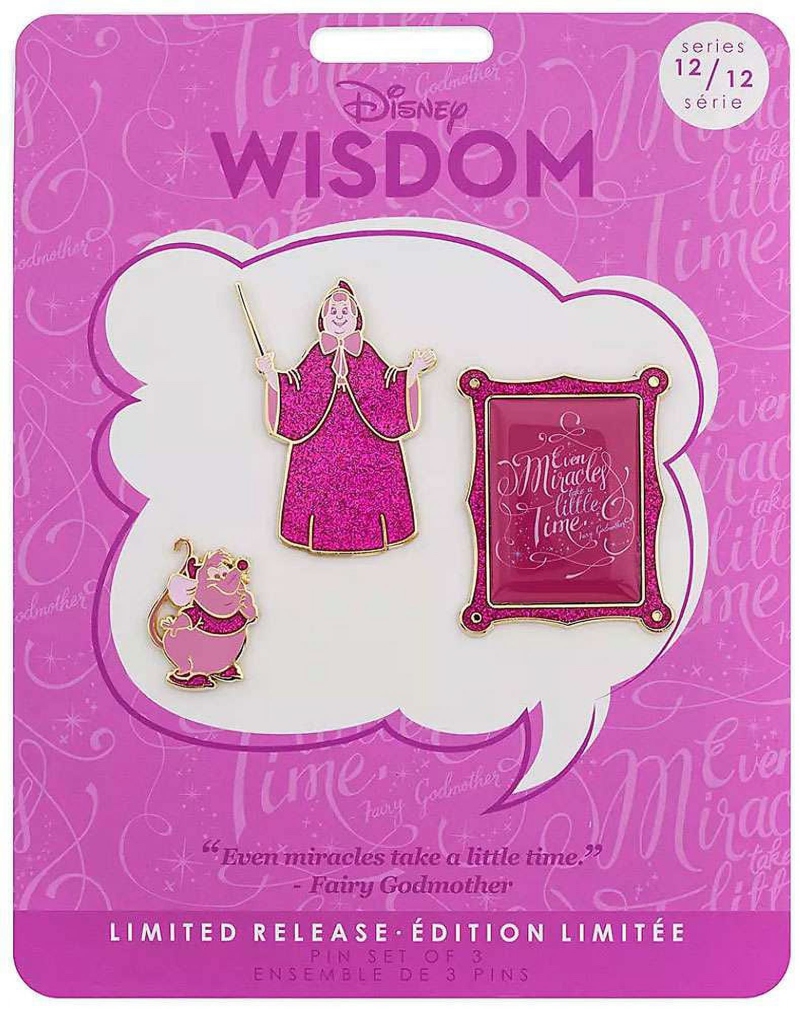 Disney Wisdom Cinderella Pin Set - Walmart.com
