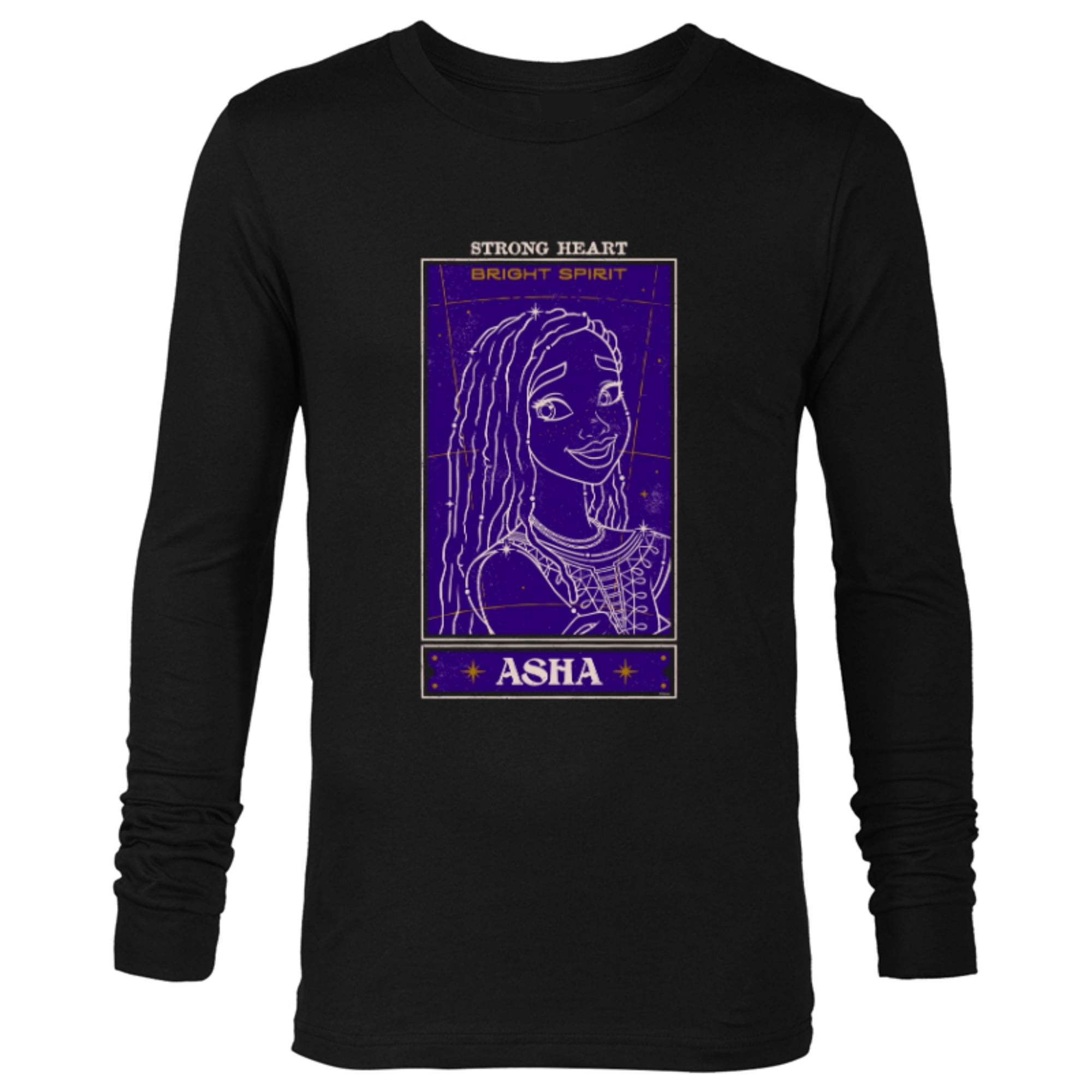 Disney Wish Asha Constellation Strong Heart Bright Spirit - Long Sleeve ...