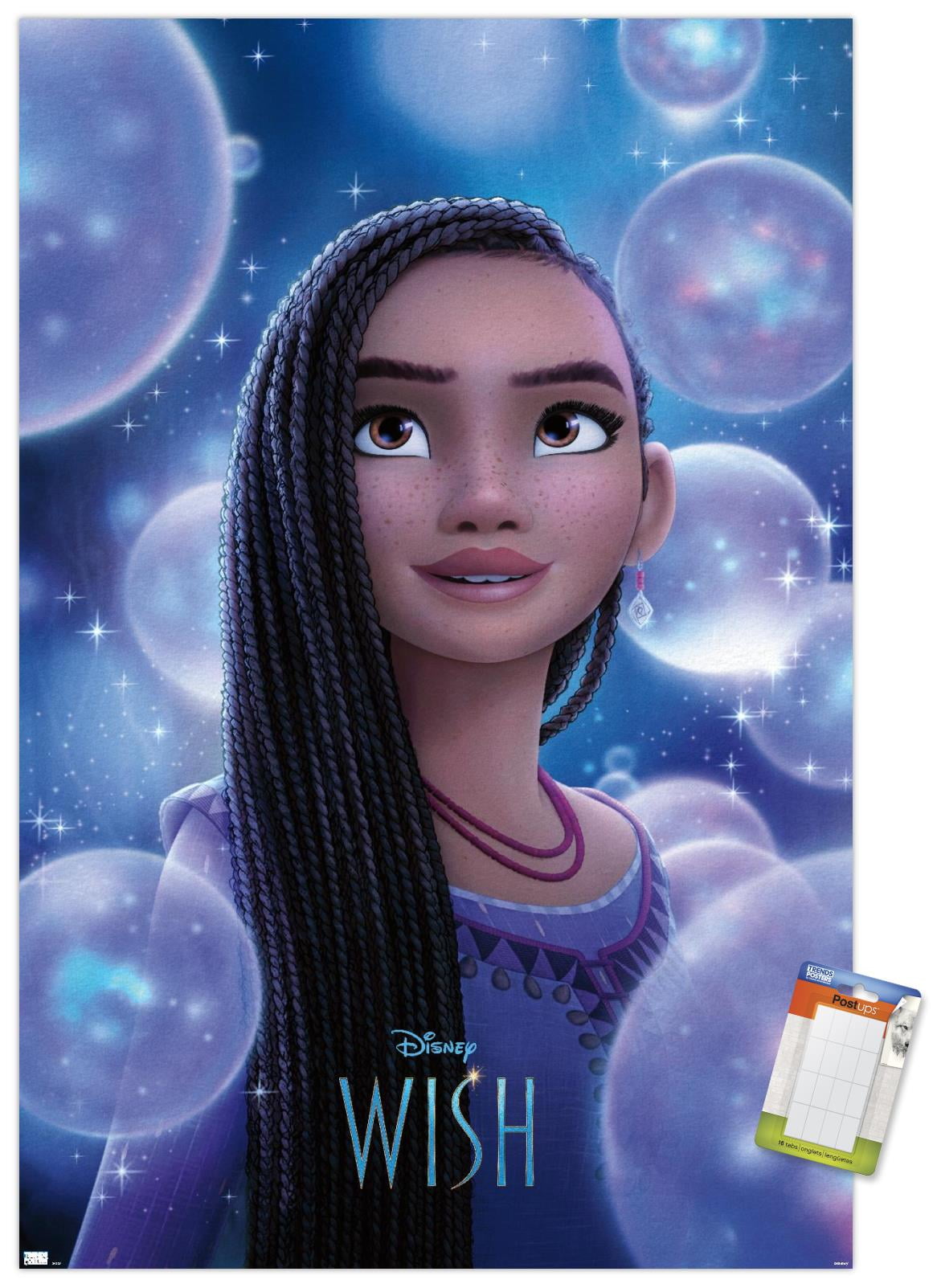 Disney Wish - Asha One Sheet Wall Poster, 14.725" x 22.375" - Walmart.com