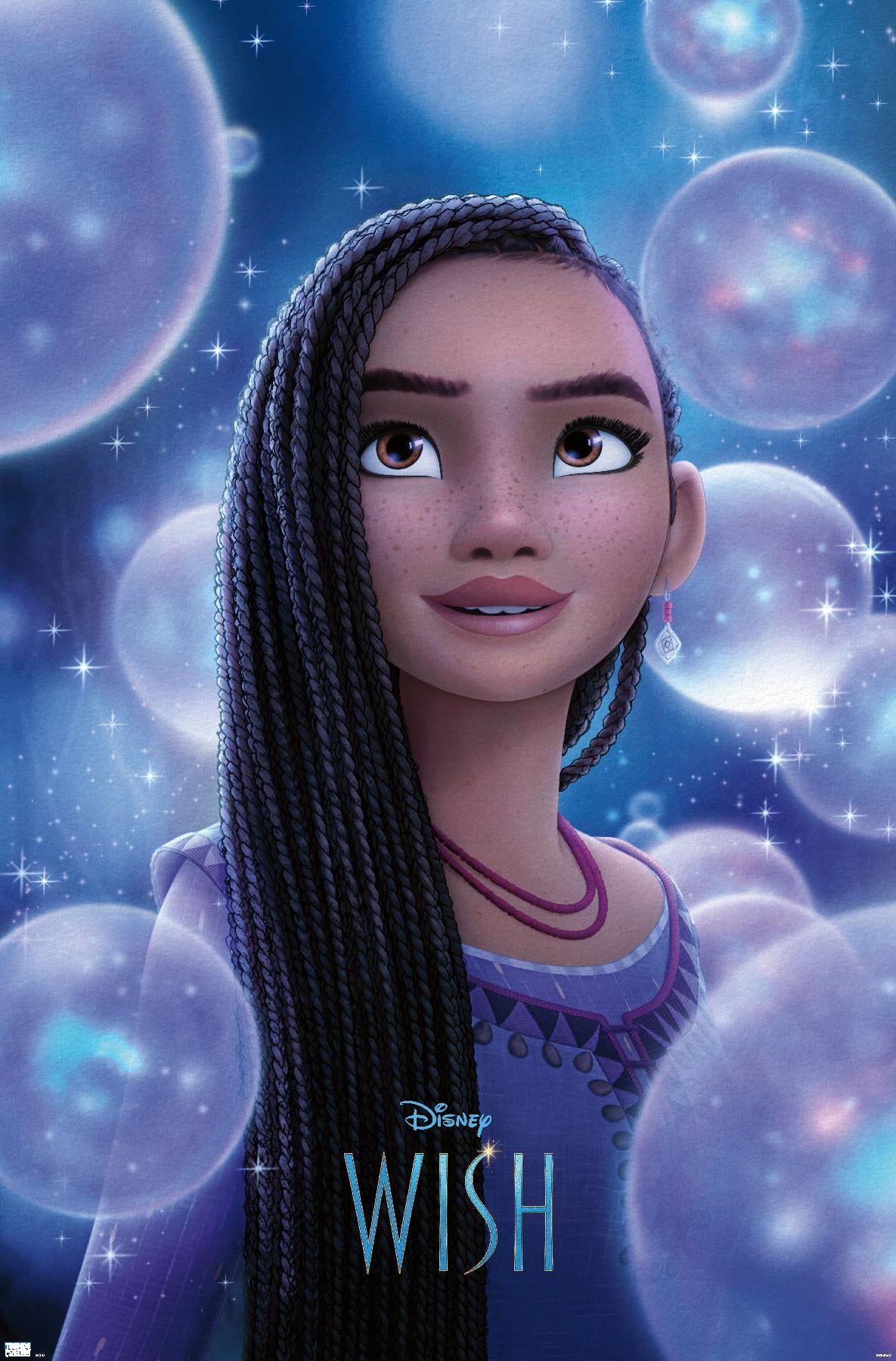 Disney Wish - Asha One Sheet Wall Poster, 22.375" x 34" - Walmart.com