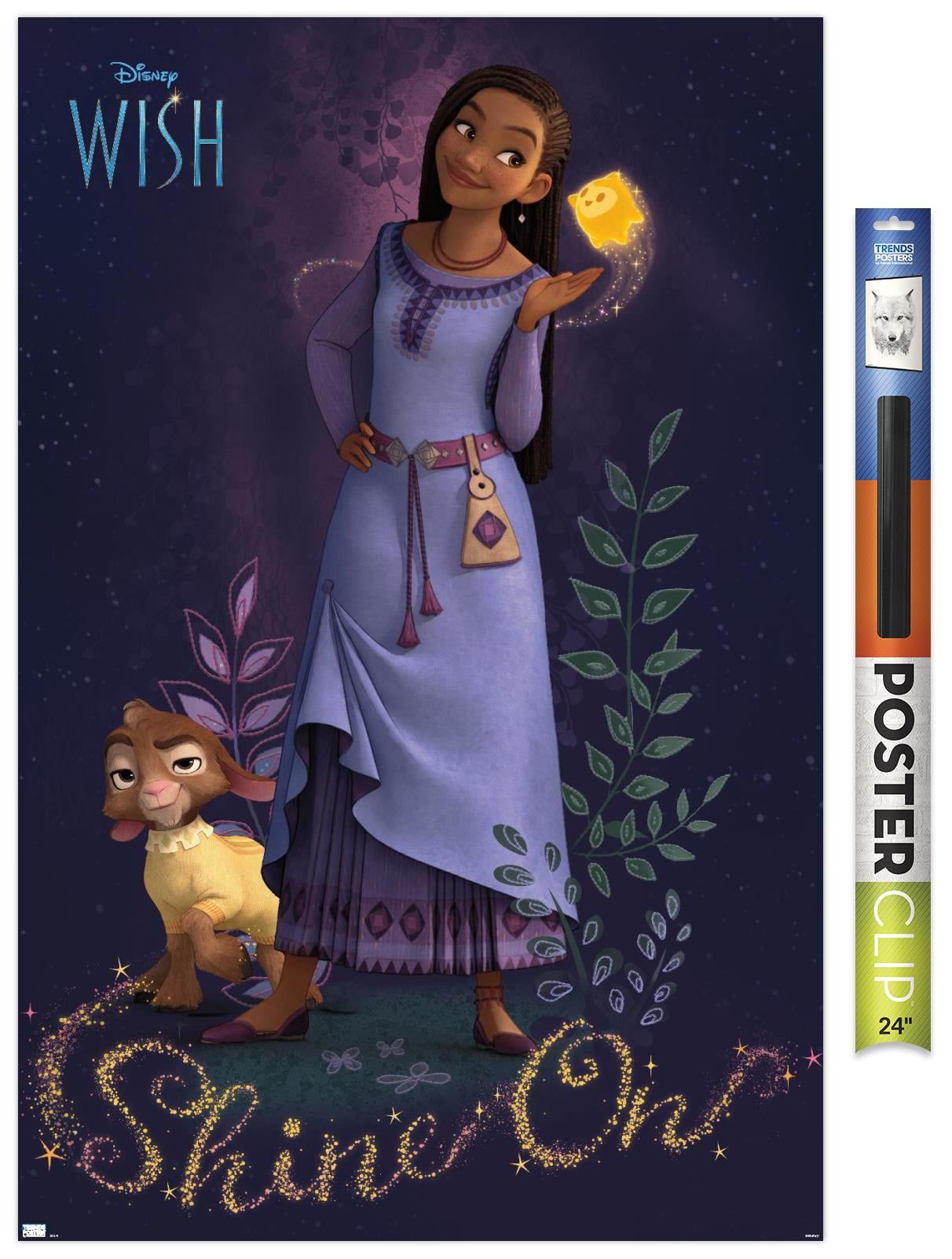 Disney Wish - Asha Wall Poster, 22.375" x 34" - Walmart.com