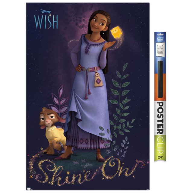 Disney Wish - Asha Wall Poster, 22.375" x 34" - Walmart.com