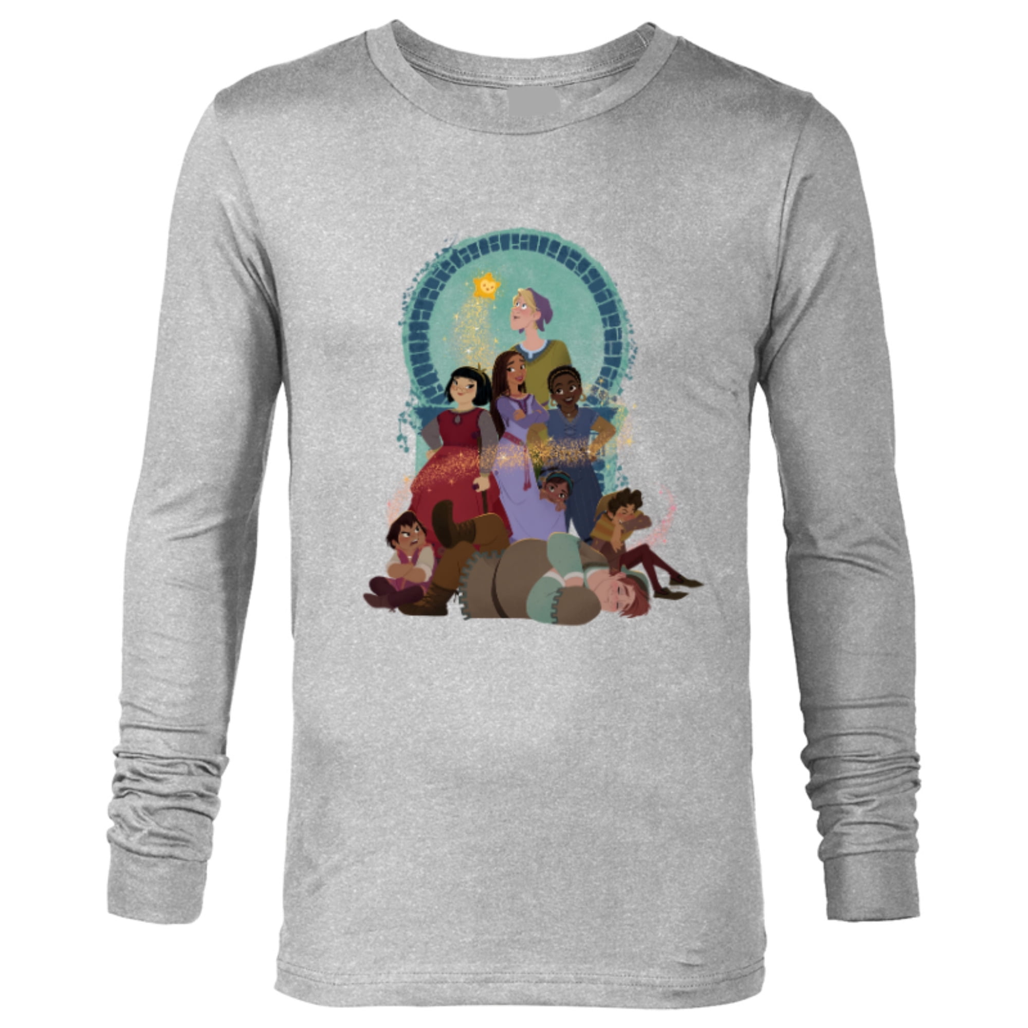 Disney Wish Asha and Her Friends with Star - Long Sleeve T-Shirt for ...