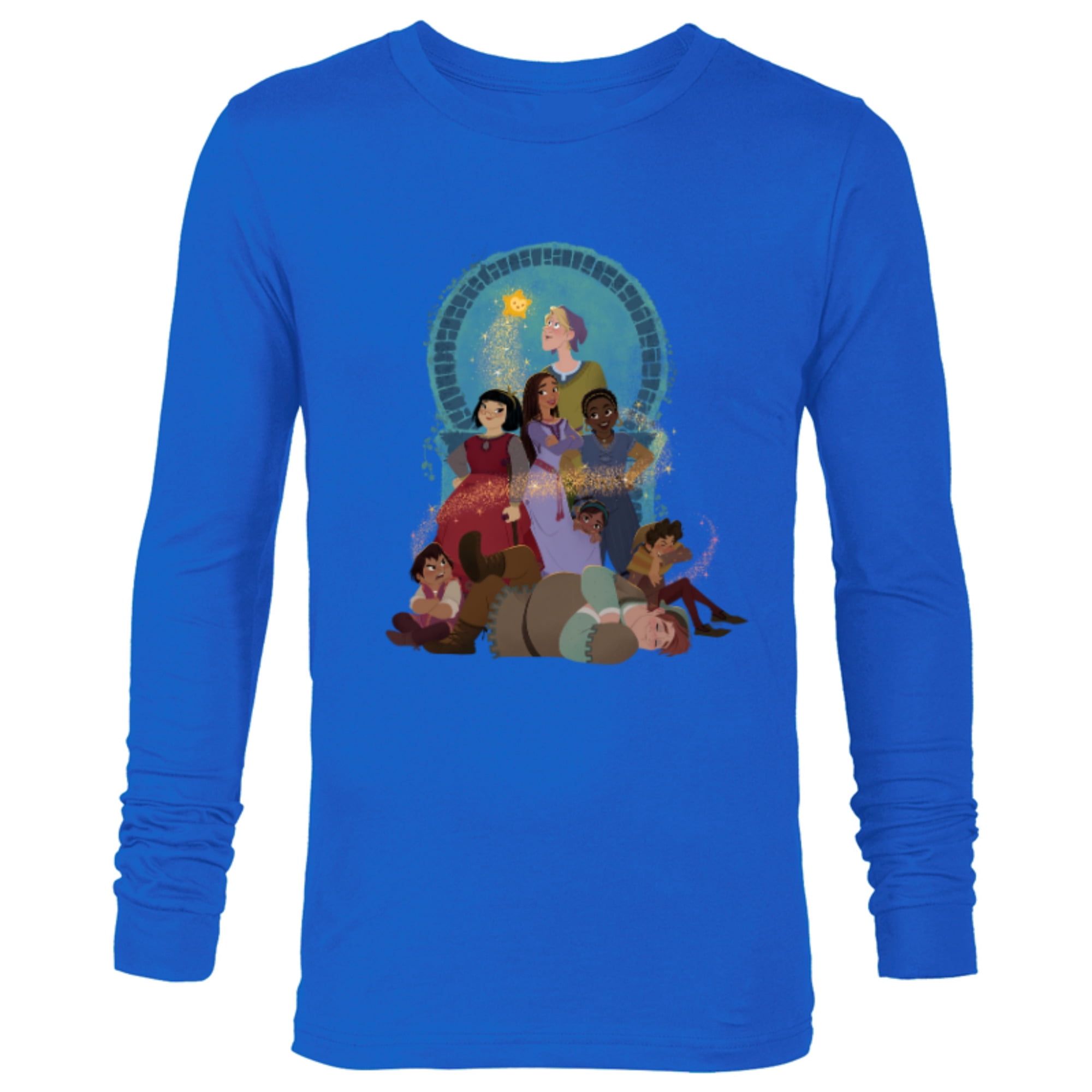 Disney Wish Asha and Her Friends with Star - Long Sleeve T-Shirt for ...