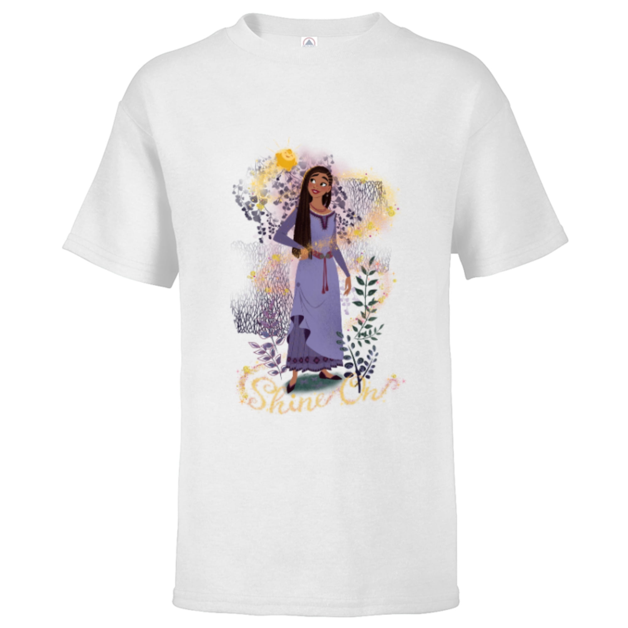 Disney Wish Asha and Star Shine On - Short Sleeve T-Shirt for Kids ...