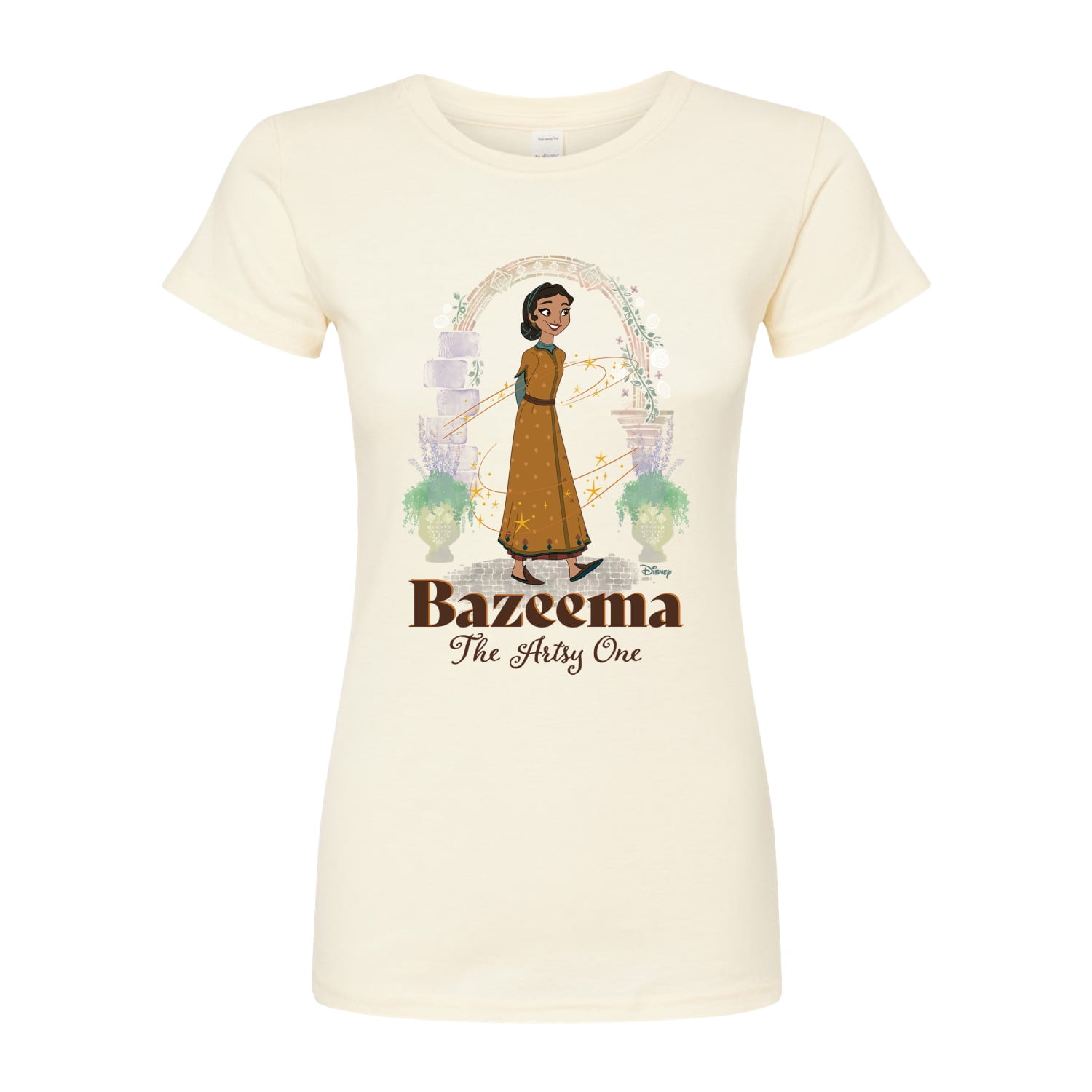 Disney Wish - Bazeema The Artsy One - Juniors Fitted Graphic T-Shirt ...