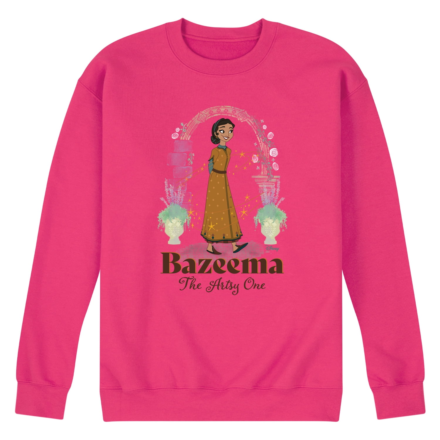 Disney Wish - Bazeema The Artsy One - Men's Crew Neck Fleece Pullover ...