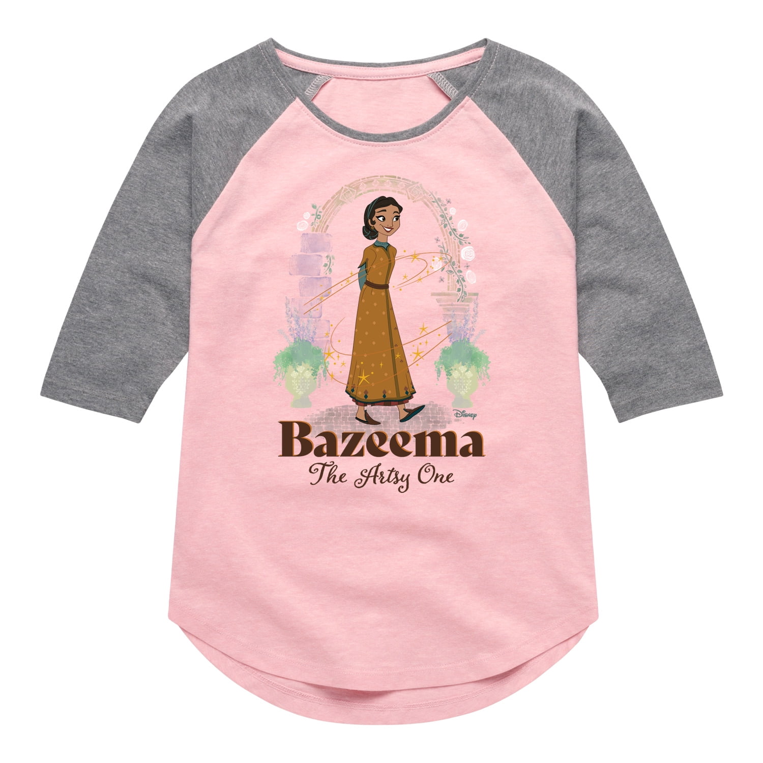 Disney Wish - Bazeema The Artsy One - Toddler & Youth Girls Raglan ...