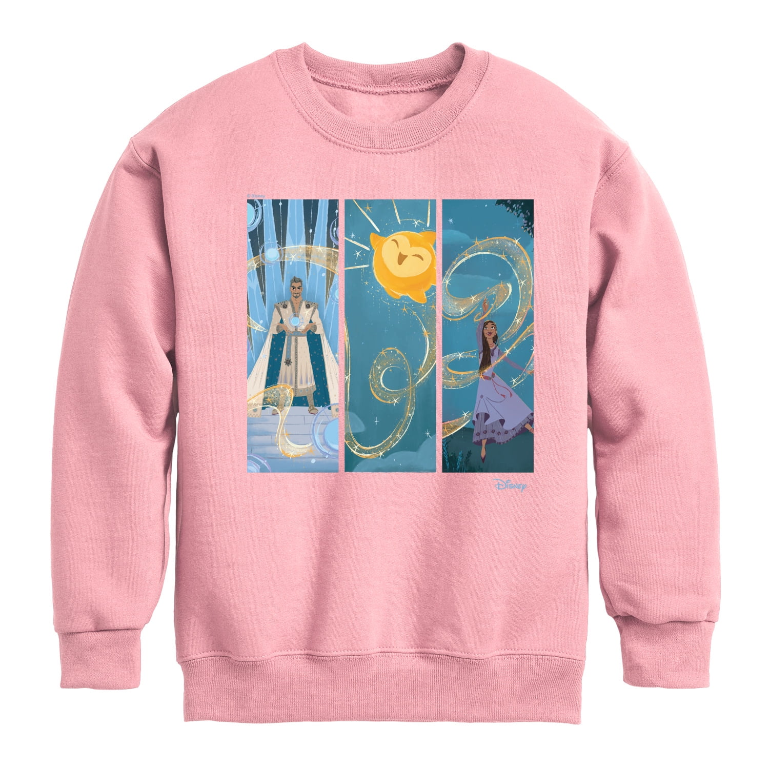 Disney Wish - Character Panels - Toddler & Youth Crewneck Fleece ...