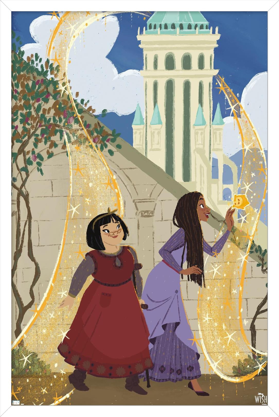 Disney Wish - Collage Poster 3 (Friends) Wall Poster, 22.375" x 34 ...