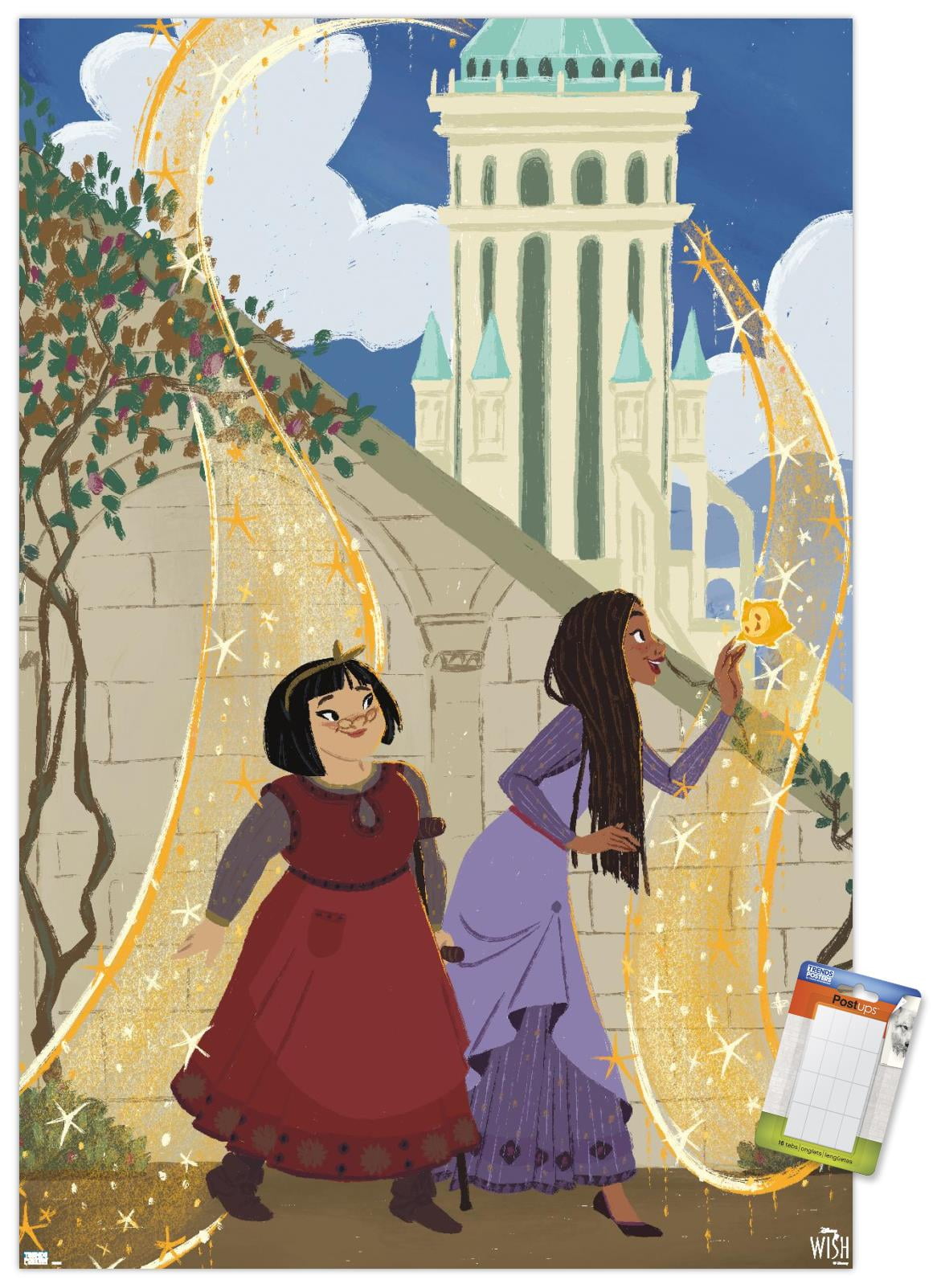 Disney Wish - Collage Poster 3 (Friends) Wall Poster, 22.375" x 34 ...