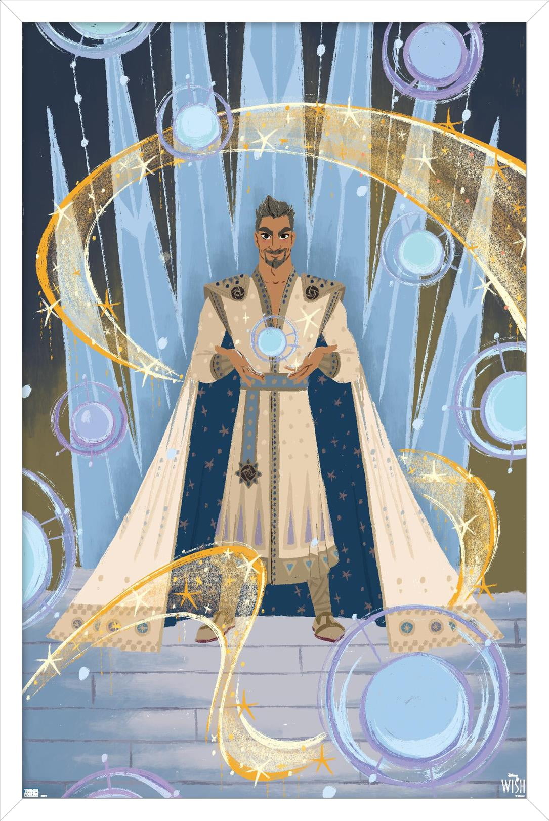 Disney Wish - Collage Poster 4 (King Magnifico) Wall Poster, 14.725" x ...