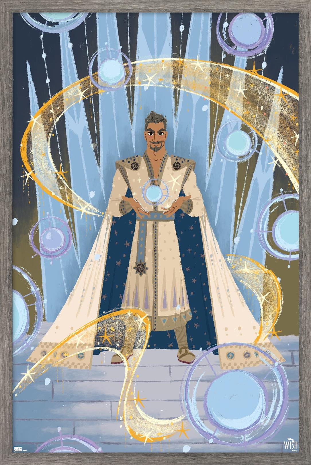 Disney Wish - Collage Poster 4 (King Magnifico) Wall Poster, 14.725" x ...