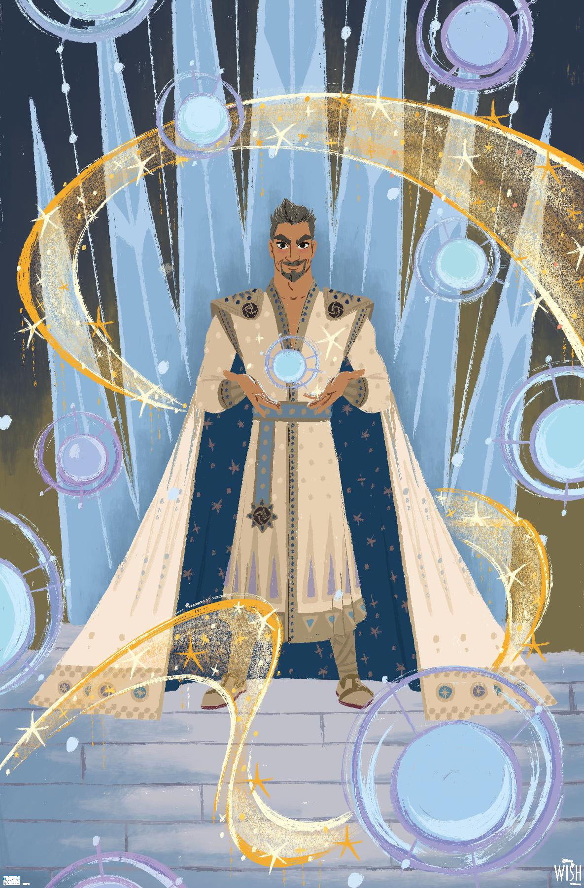 Disney Wish - Collage Poster 4 (King Magnifico) Wall Poster, 22.375" x ...