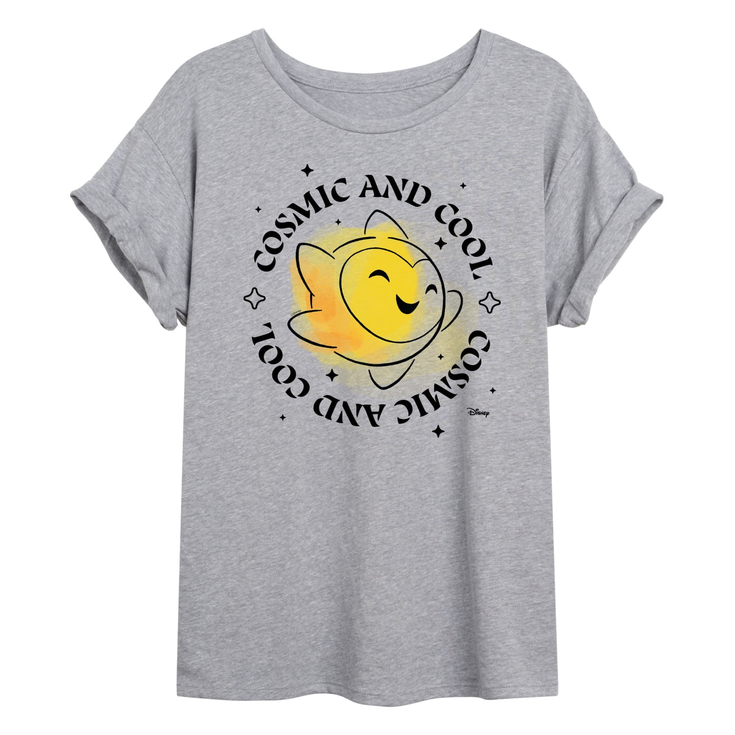 Disney Wish - Cosmic Cool Star - Women's Oversized T-Shirt - Walmart.com