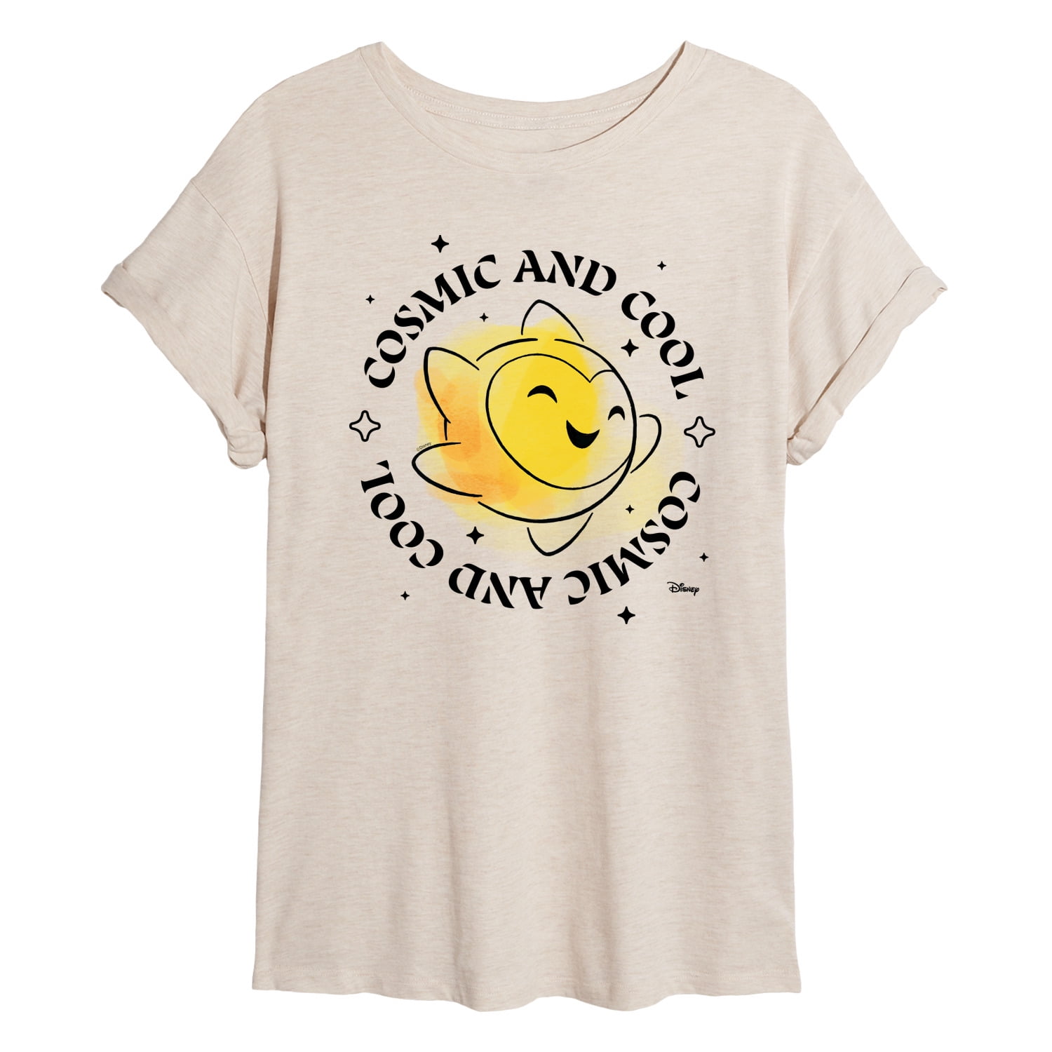 Disney Wish - Cosmic Cool Star - Juniors Ideal Flowy Muscle T-Shirt ...