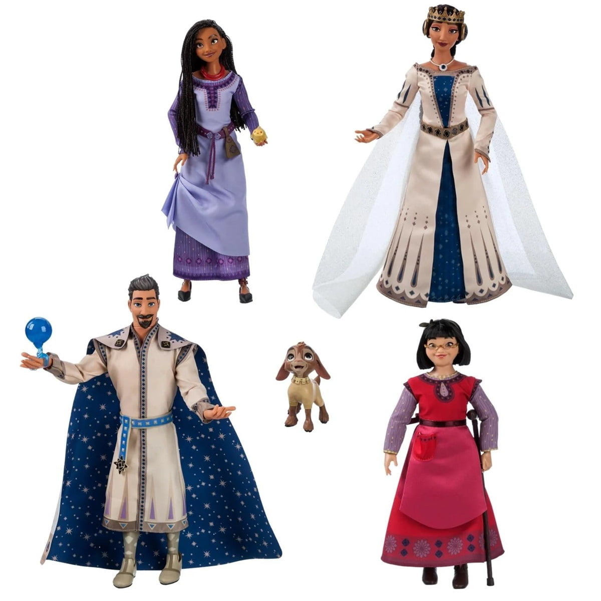 Disney Wish 4-Pack Doll Playset Pack - Walmart.com
