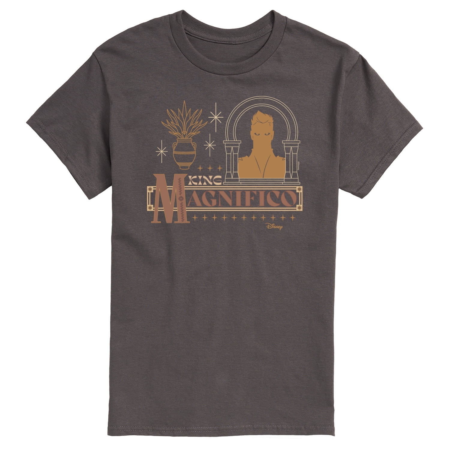 Disney Wish King Magnifico Mens Short Sleeve Graphic T Shirt 1511