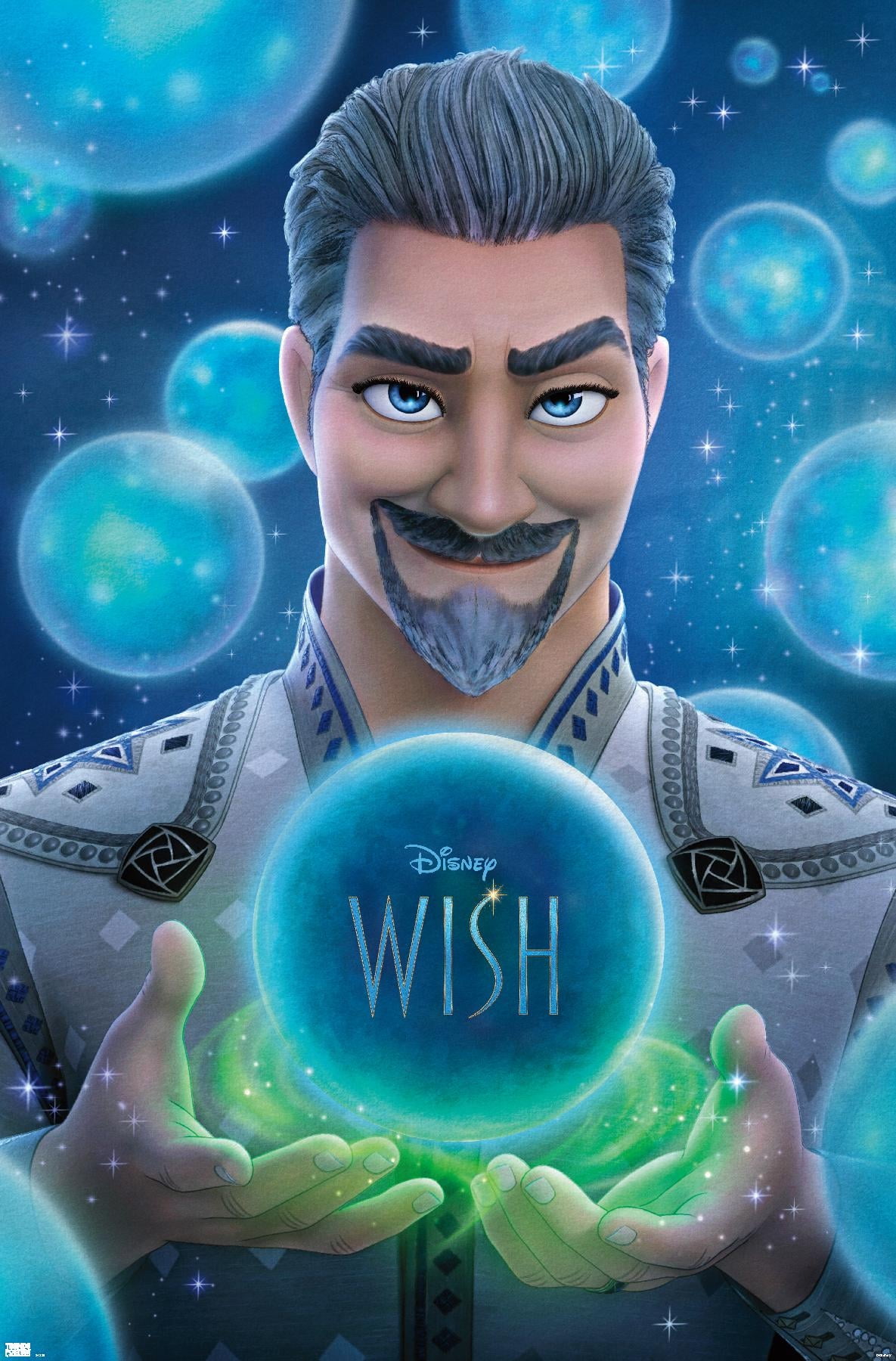 Disney Wish - King Magnifico One Sheet Wall Poster, 22.375" x 34 ...