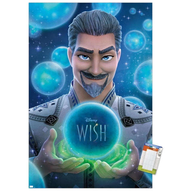 Disney Wish - King Magnifico One Sheet Wall Poster, 22.375" x 34 ...