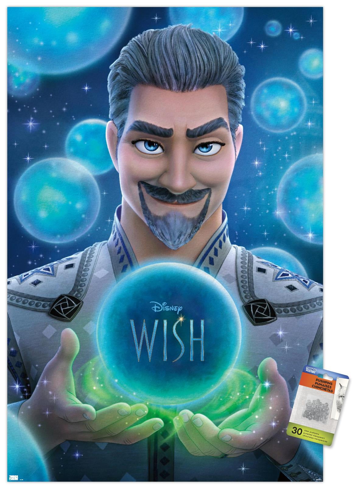 Disney Wish - King Magnifico One Sheet Wall Poster with Push Pins, 22. ...