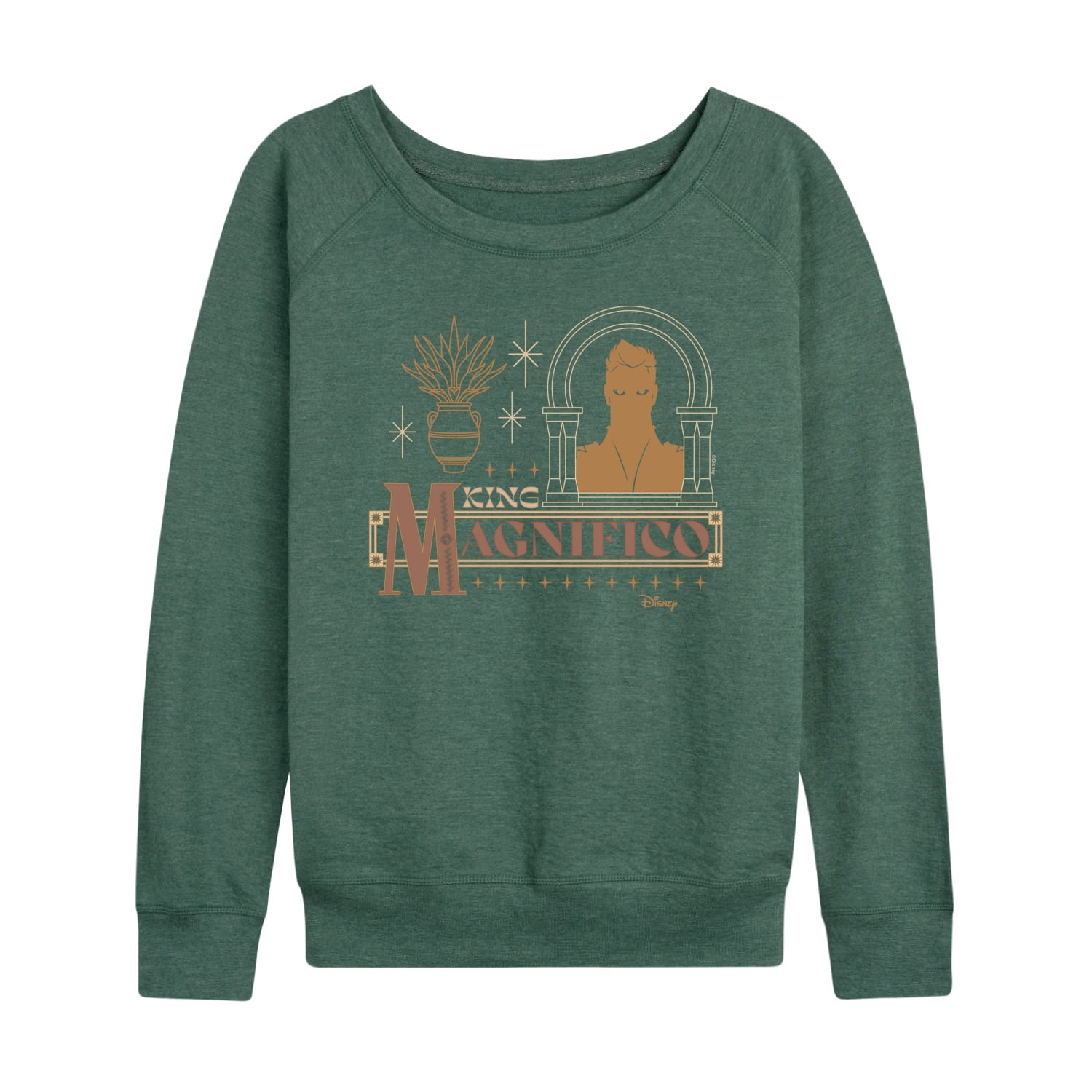Disney Wish King Magnifico Womens Lightweight French Terry Long 9825