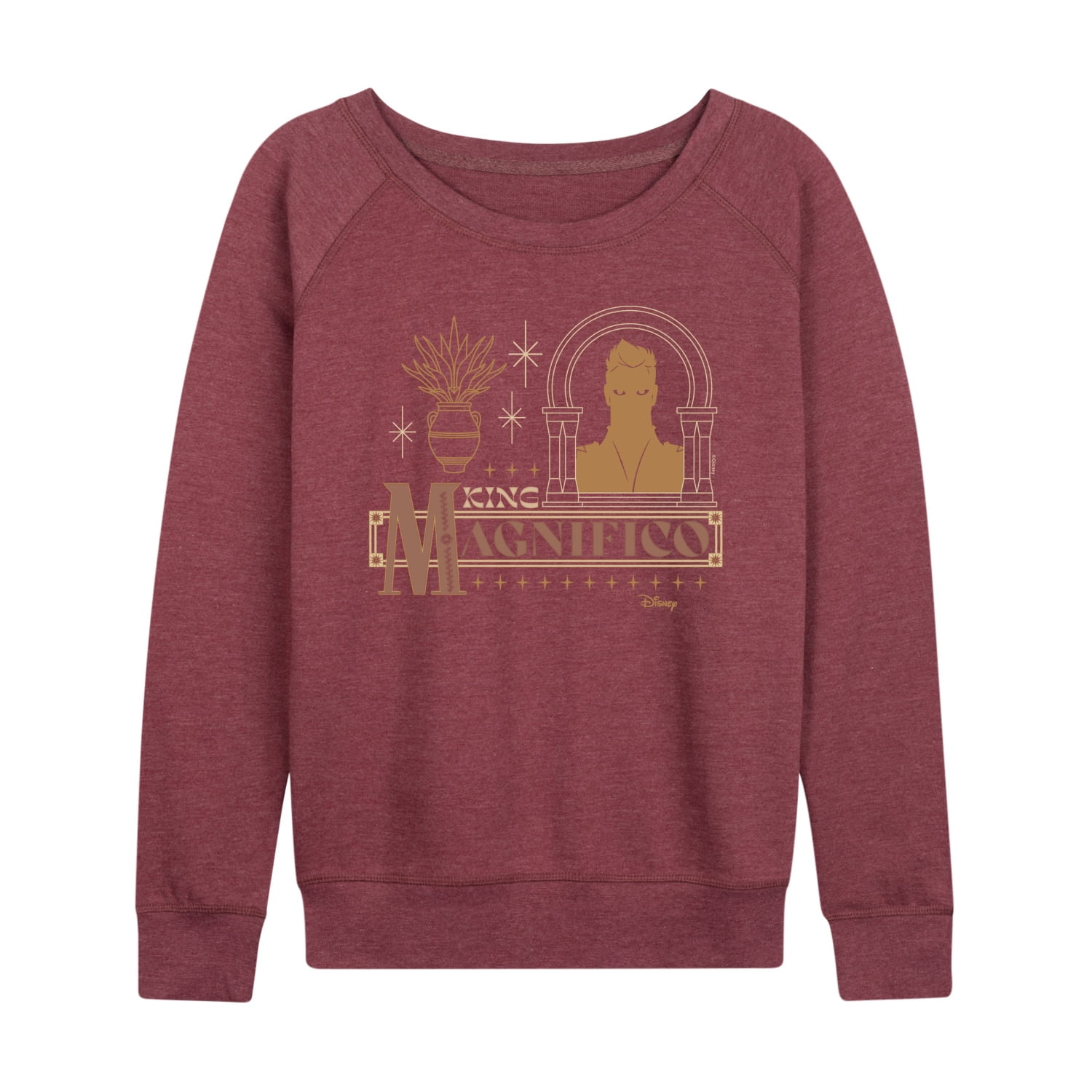 Disney Wish King Magnifico Womens Lightweight French Terry Long 2154