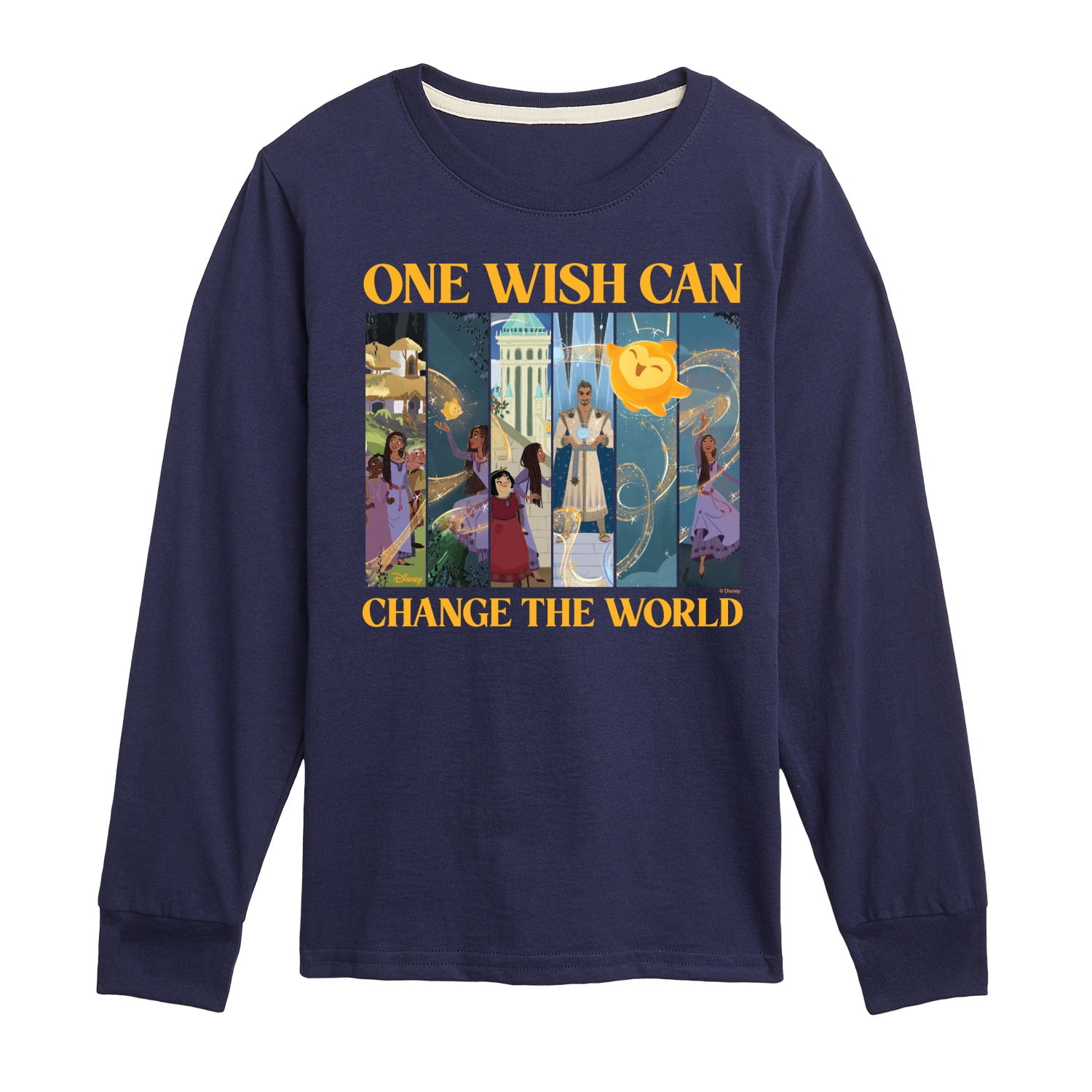 Disney Wish - One Wish Can Change The World - Toddler & Youth Long ...