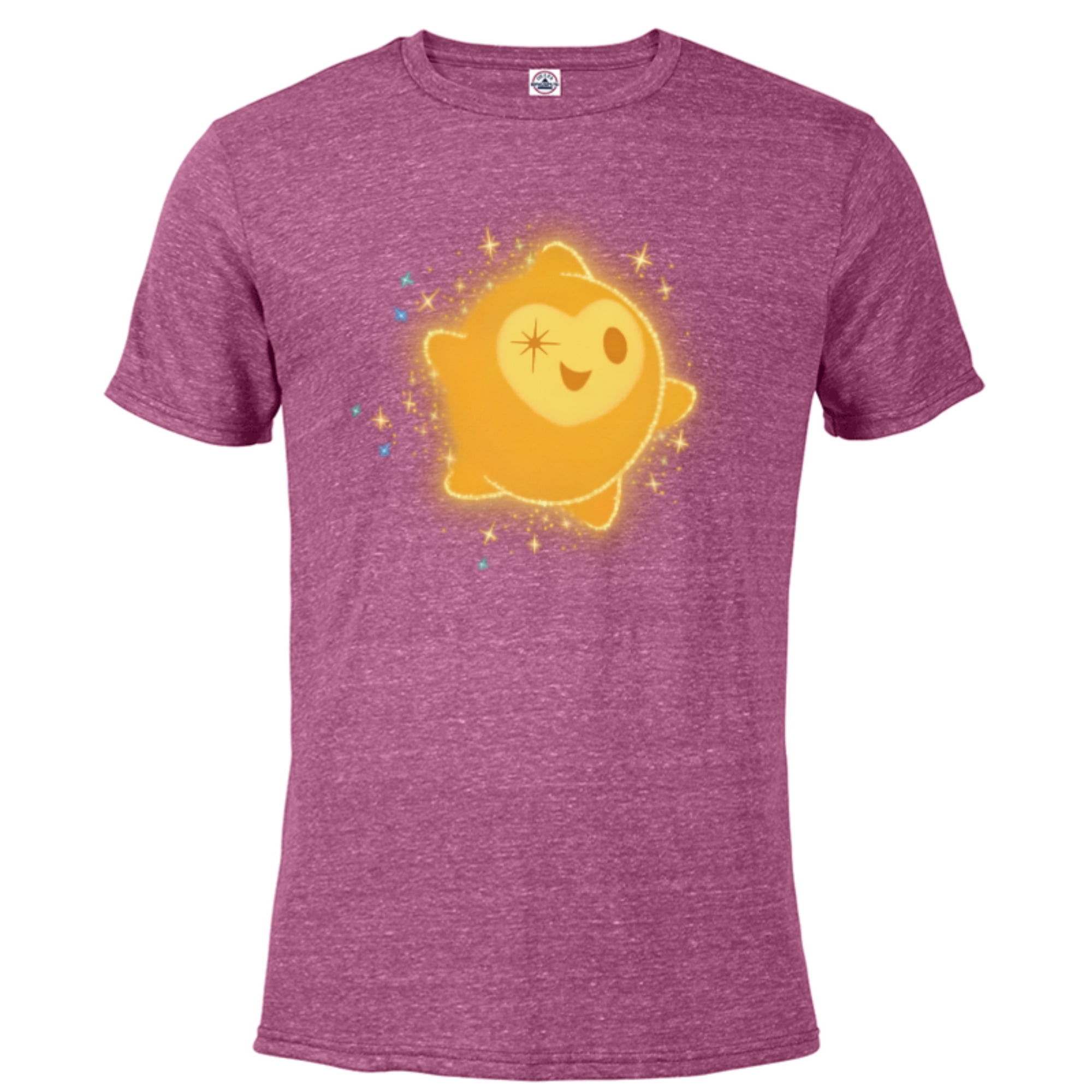 Disney Wish Star Eye Wink - Short Sleeve Blended T-Shirt for Adults ...