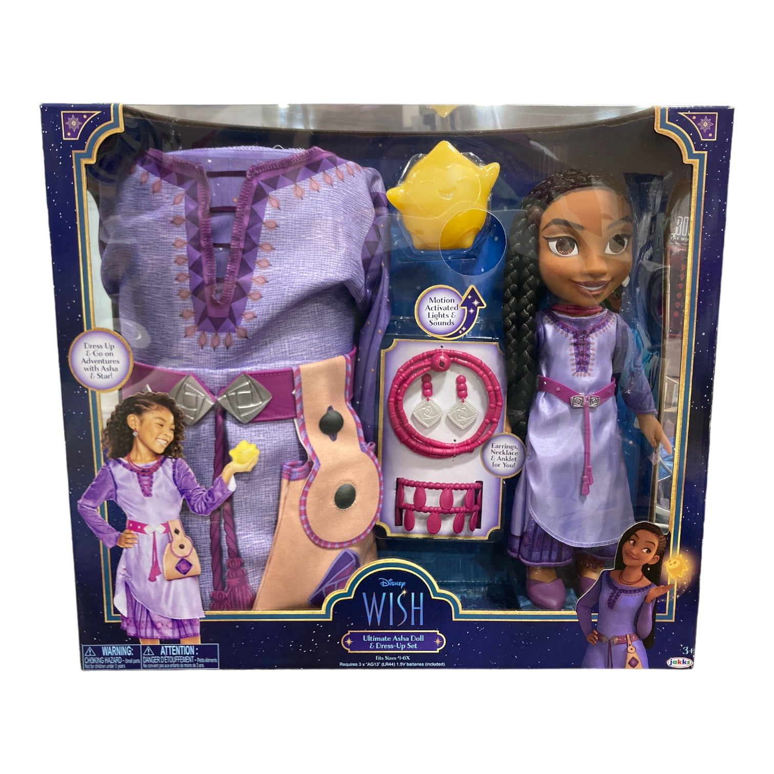 Disney Wish Ultimate Asha Doll & Dress-Up Set - Walmart Business Supplies