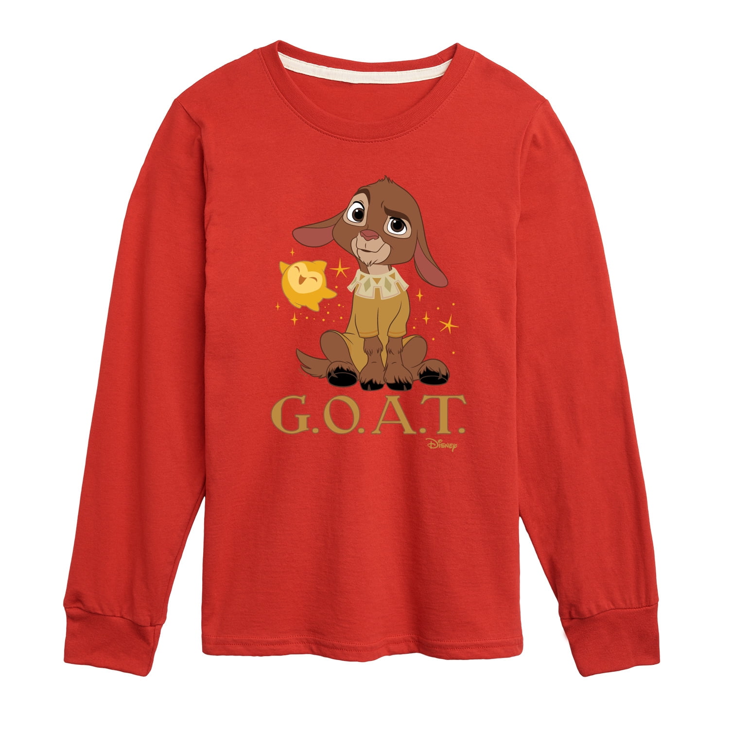 Disney Wish - Valentino Goat - Toddler & Youth Long Sleeve Graphic T ...