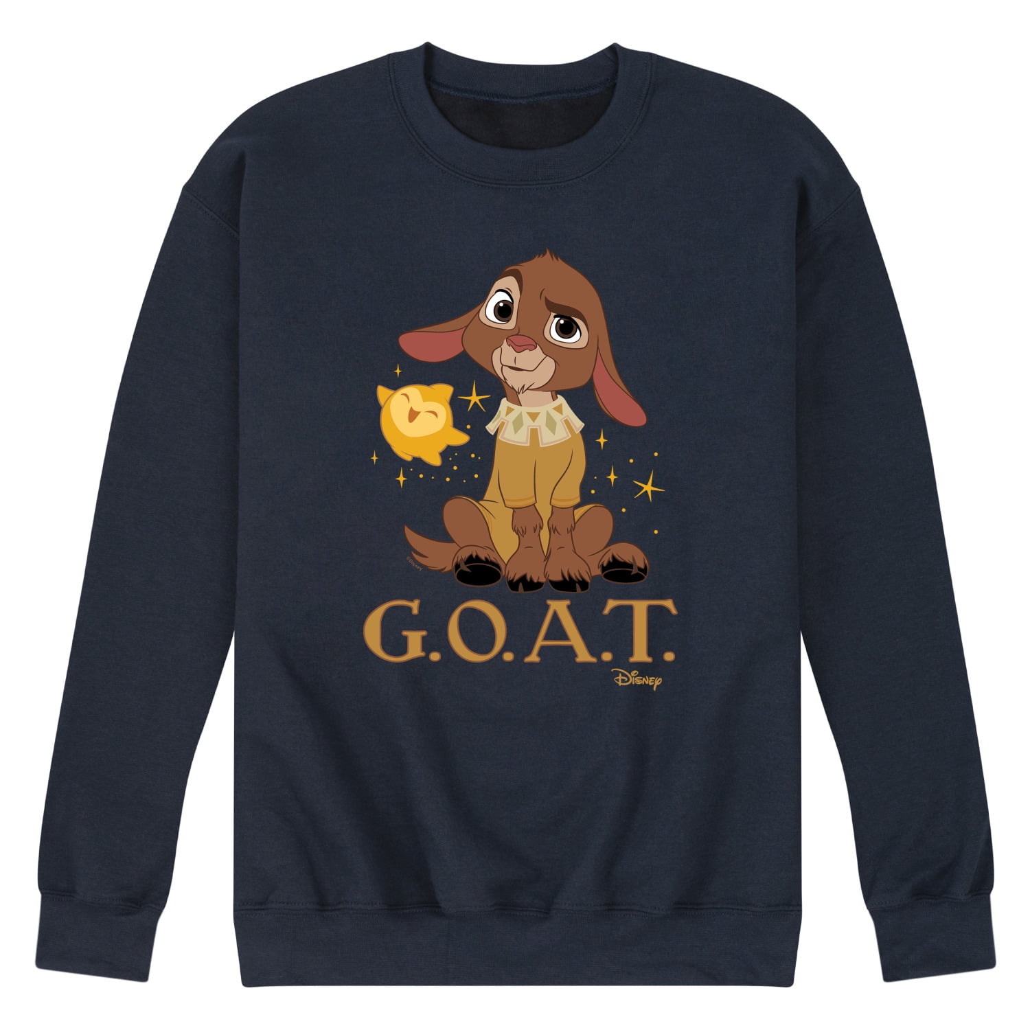 Disney Wish - Valentino The GOAT - Men's Crew Neck Fleece Pullover ...