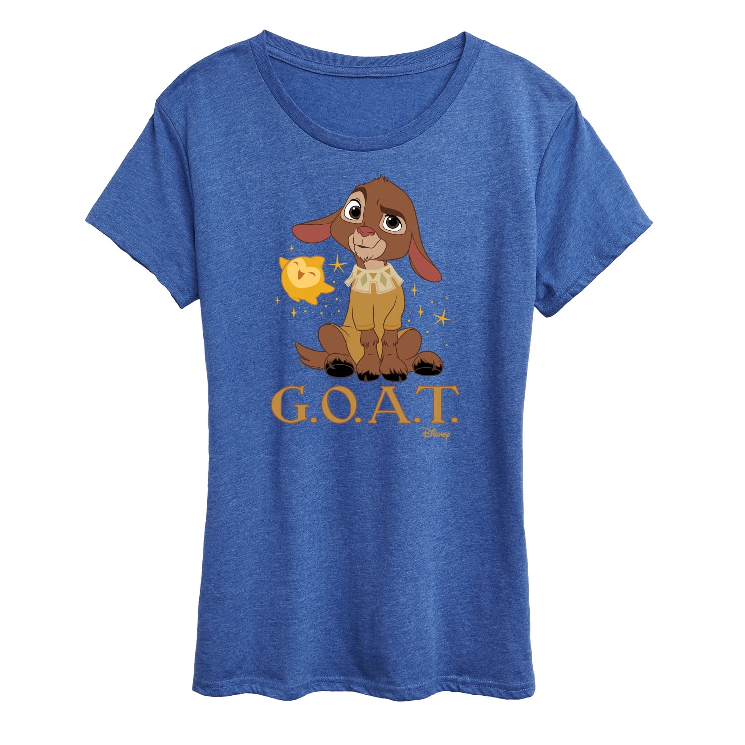 Disney Wish - Valentino The GOAT - Women's Short Sleeve Graphic T-Shirt ...