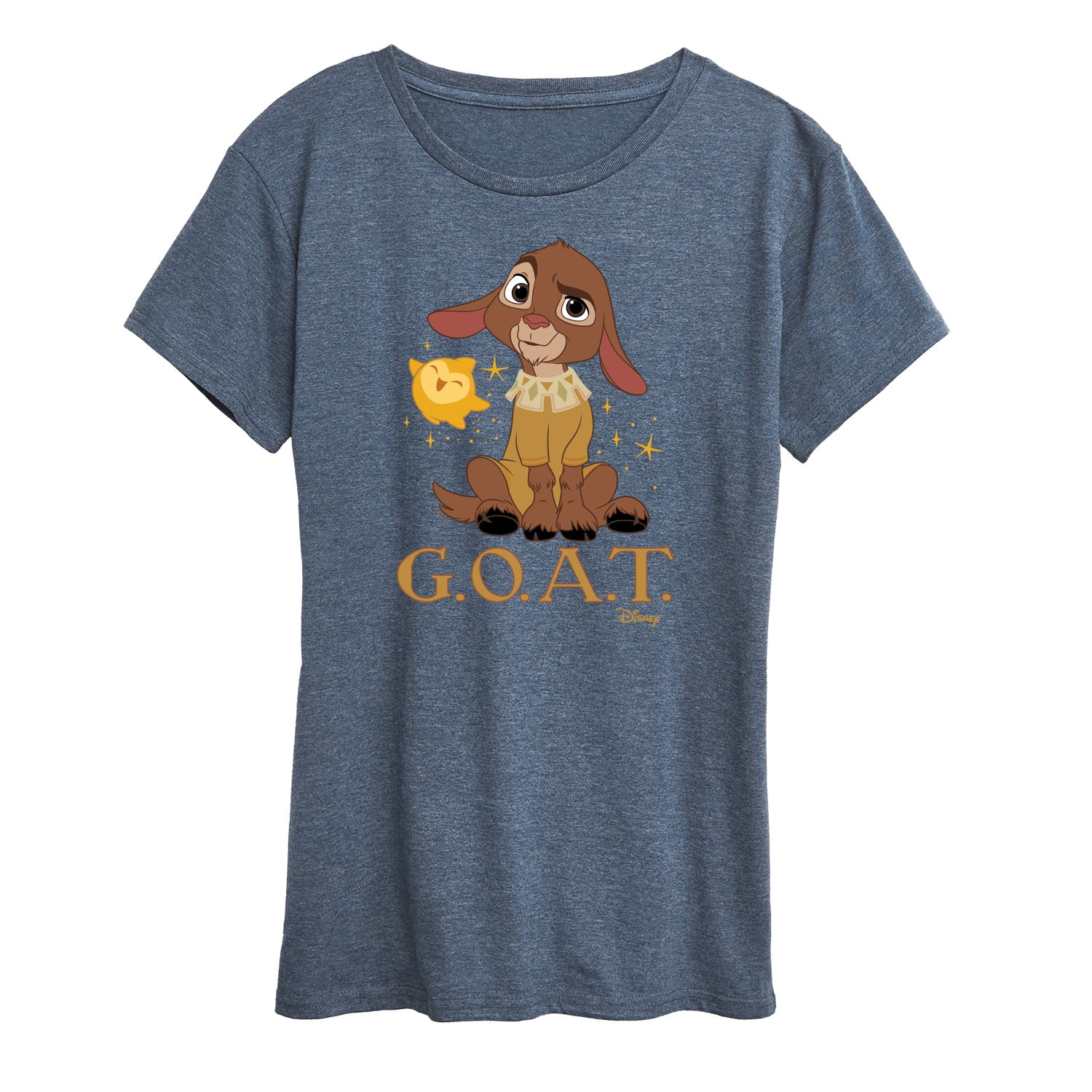 Disney Wish - Valentino The GOAT - Women's Short Sleeve Graphic T-Shirt ...