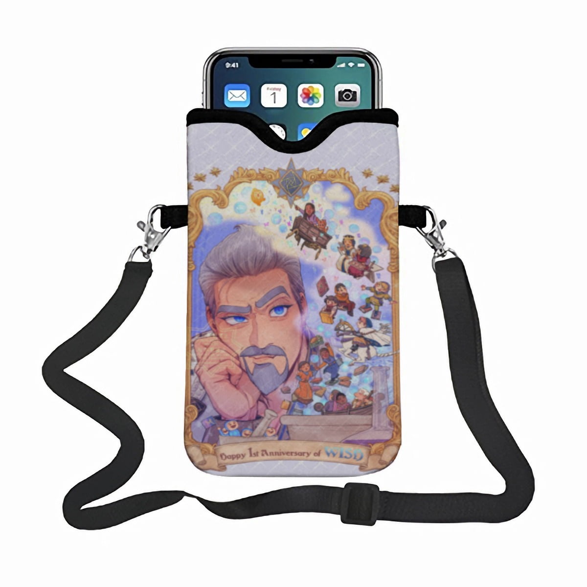 Disney Wish crossbody phone case, with an adjustable strap small ...