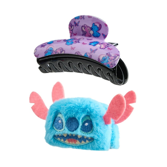 Disney Women’s Lilo & Stitch Claw Clip Set, 2-Piece, One Size Fits Most ...