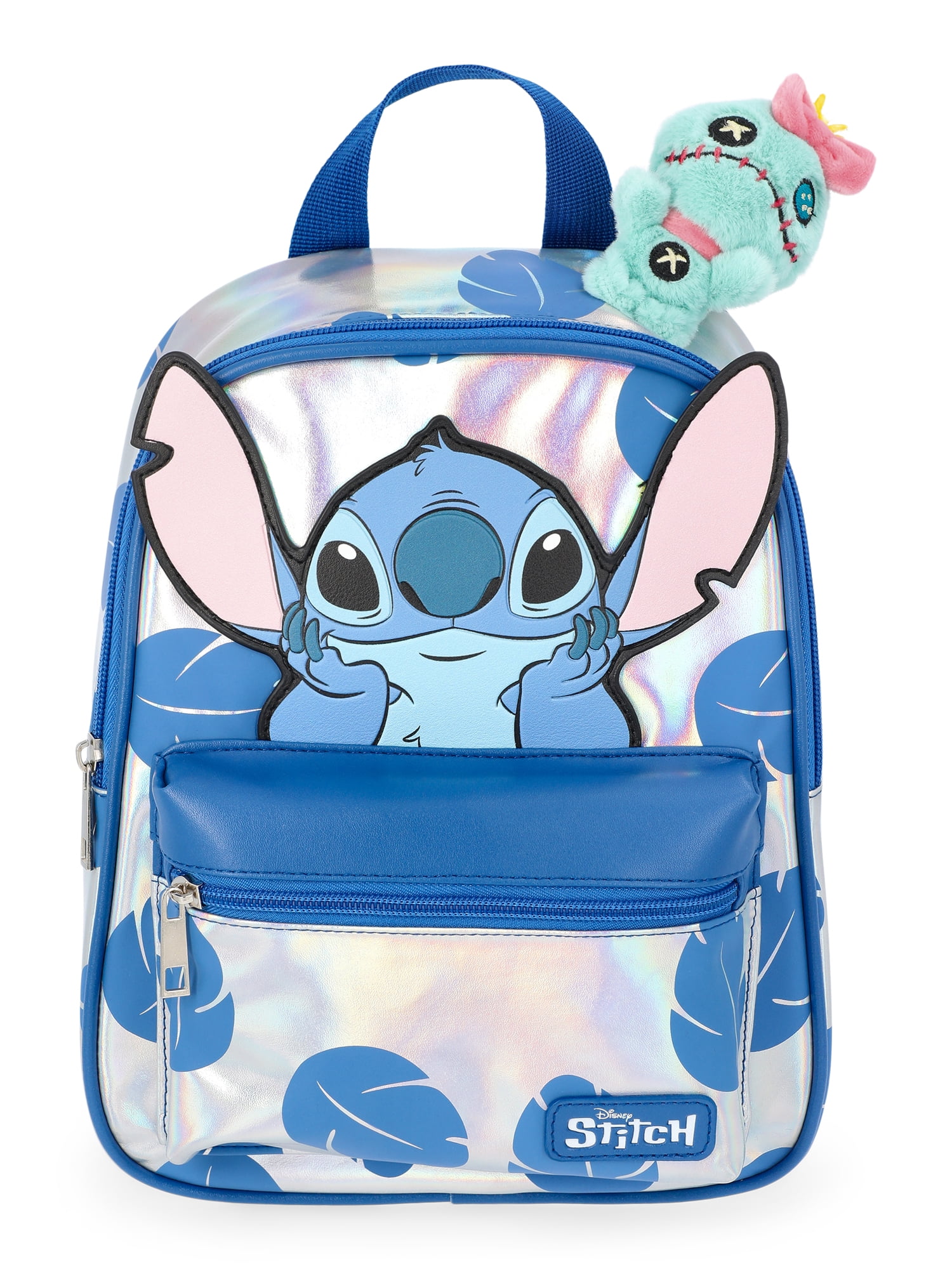 Disney Lilo & Stitch Women's 10.5" Mini Backpack, Blue - Walmart.com