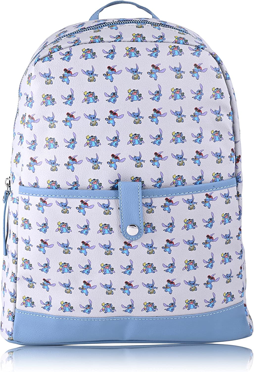 Disney Women’s Lilo and Stitch Pattern Mini Backpack, Blue - Walmart.com