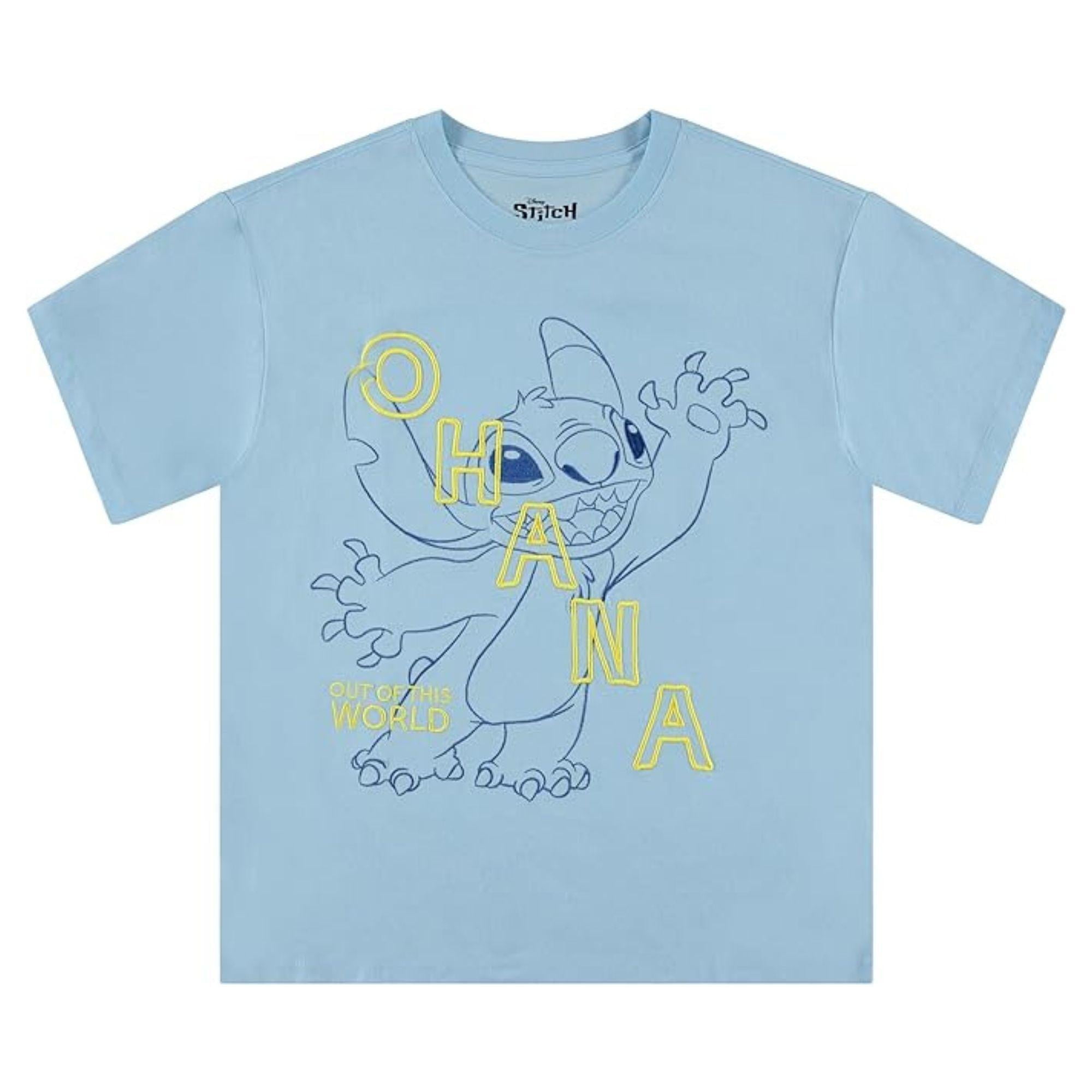 Disney Women's Lilo and Stitch Shirt, Classic Cartoon Printed ...