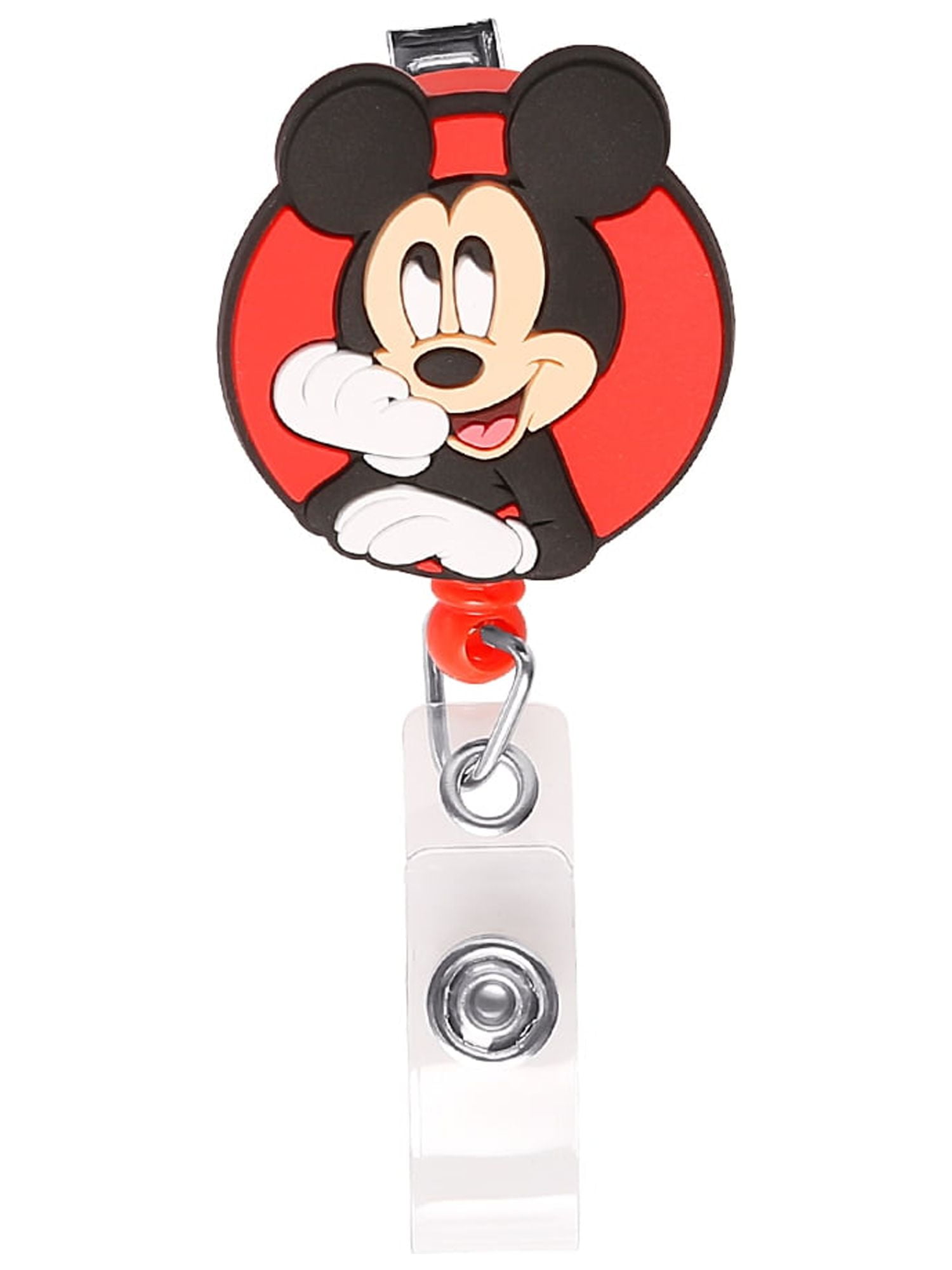 Disney Women's Mickey Mouse Retractable Card Holder - Walmart.com